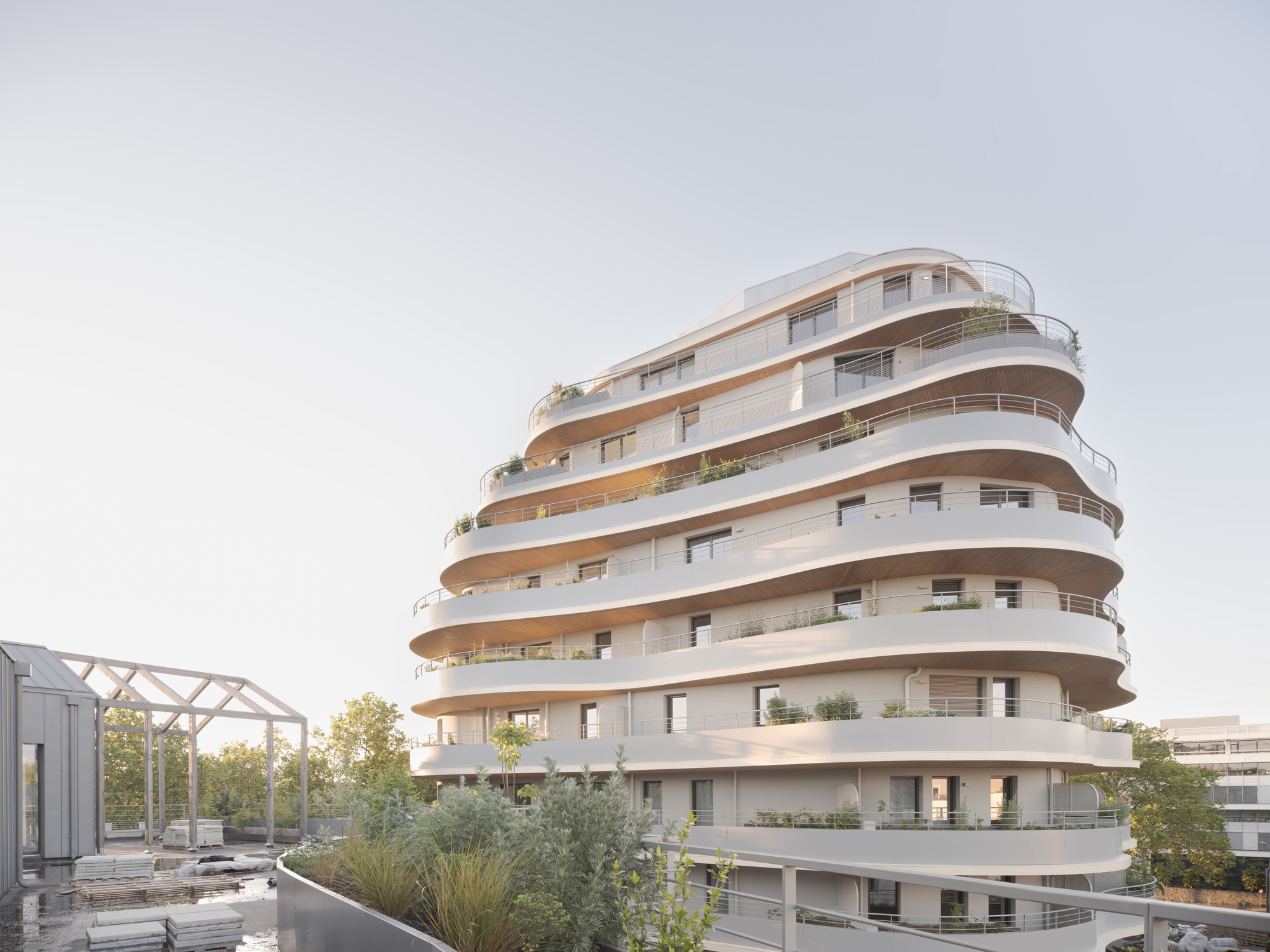 Gallery of Arborescence Apartments / WY-TO architects + Crespy & Aumont ...