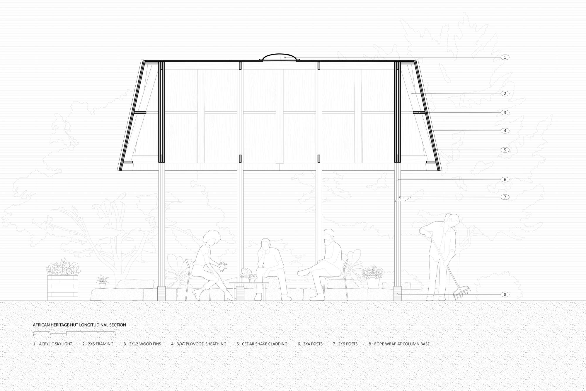 Gallery of African Heritage Hut / New Office - 14