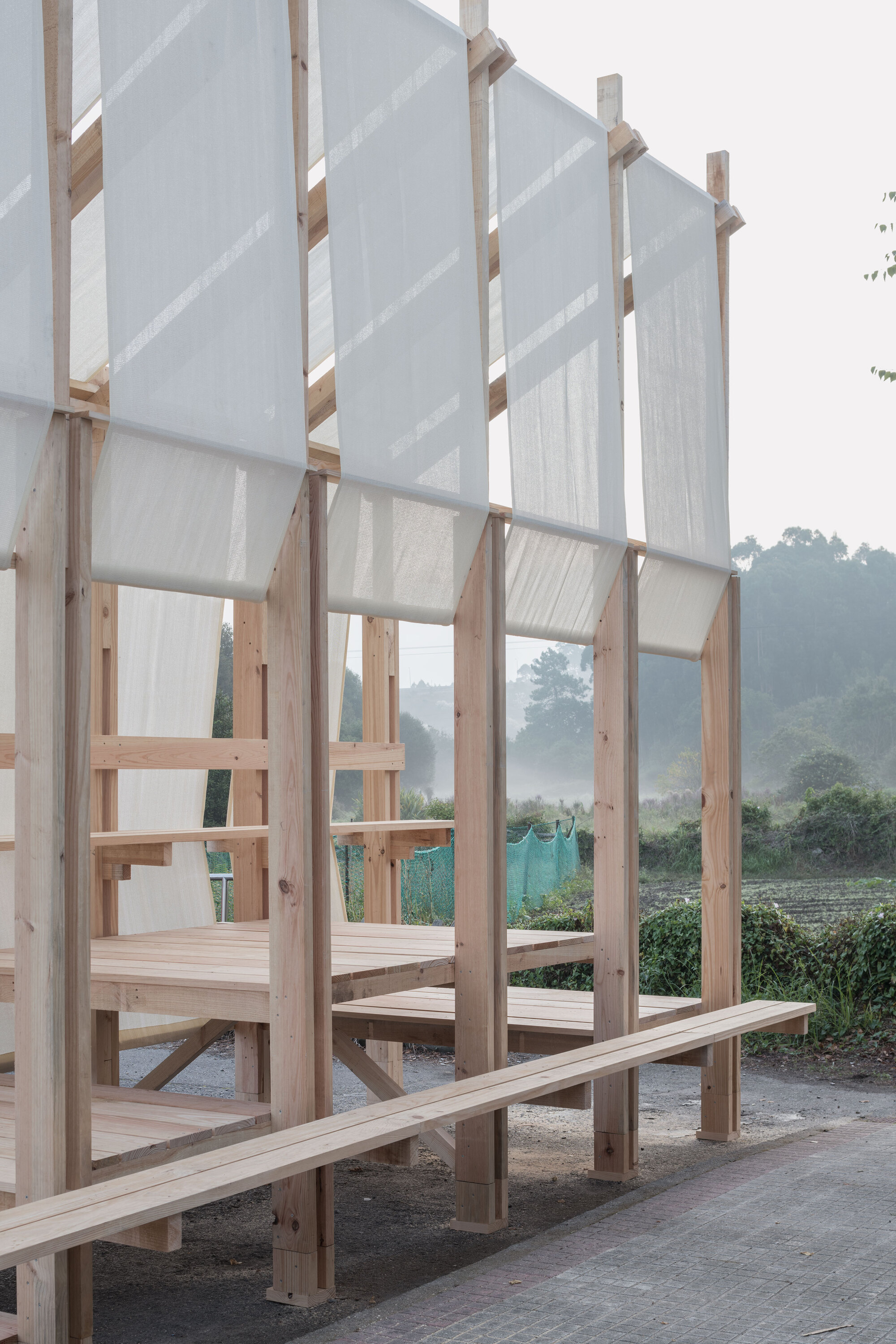 Gallery of Alpendre Installation / CESUGA School of Architecture + Erazo Pugliese - 7