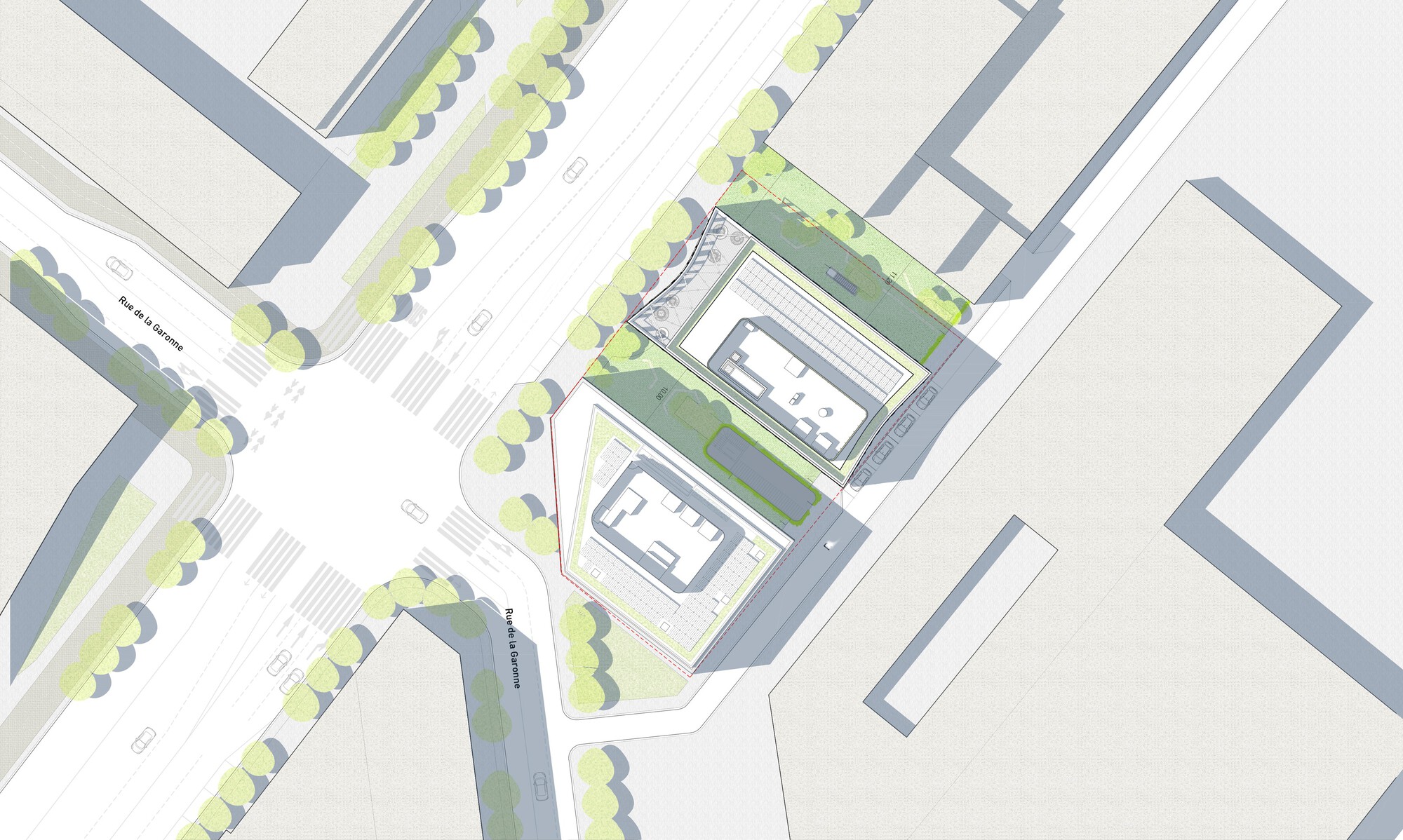 Gallery of L’Ark Belvédère Office Building / Cino Zucchi Architetti - 20