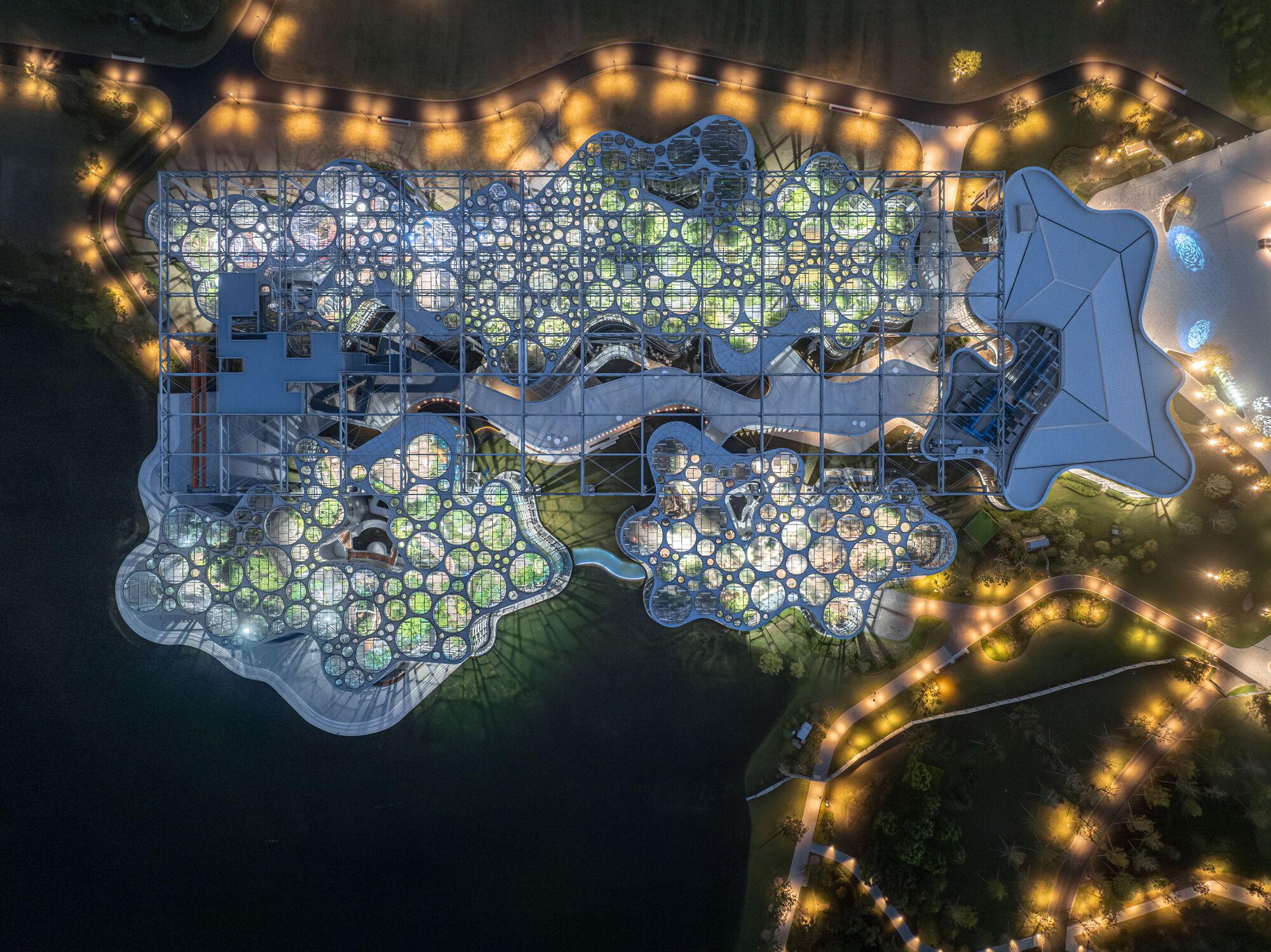 Gallery of Expo Cultural Park Greenhouse Garden / Delugan Meissl ...