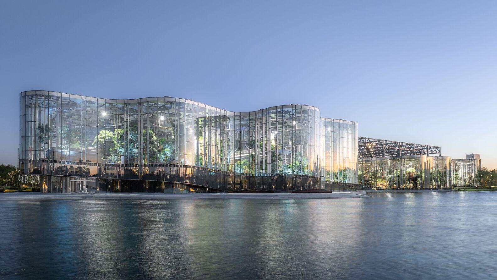 Gallery of Expo Cultural Park Greenhouse Garden / Delugan Meissl ...