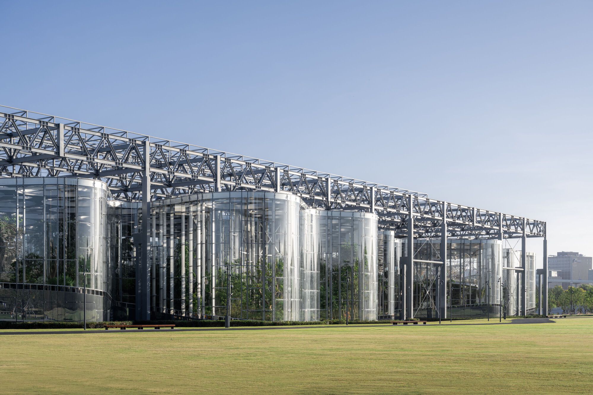 Gallery of Expo Cultural Park Greenhouse Garden / Delugan Meissl ...