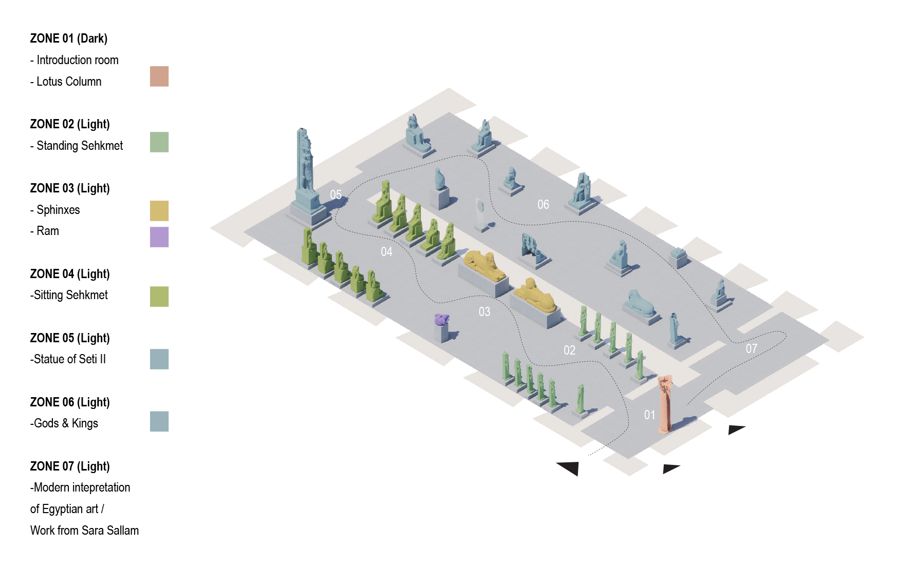 Gallery of The Gallery of the Kings Museo Egizio / OMA + Andrea ...