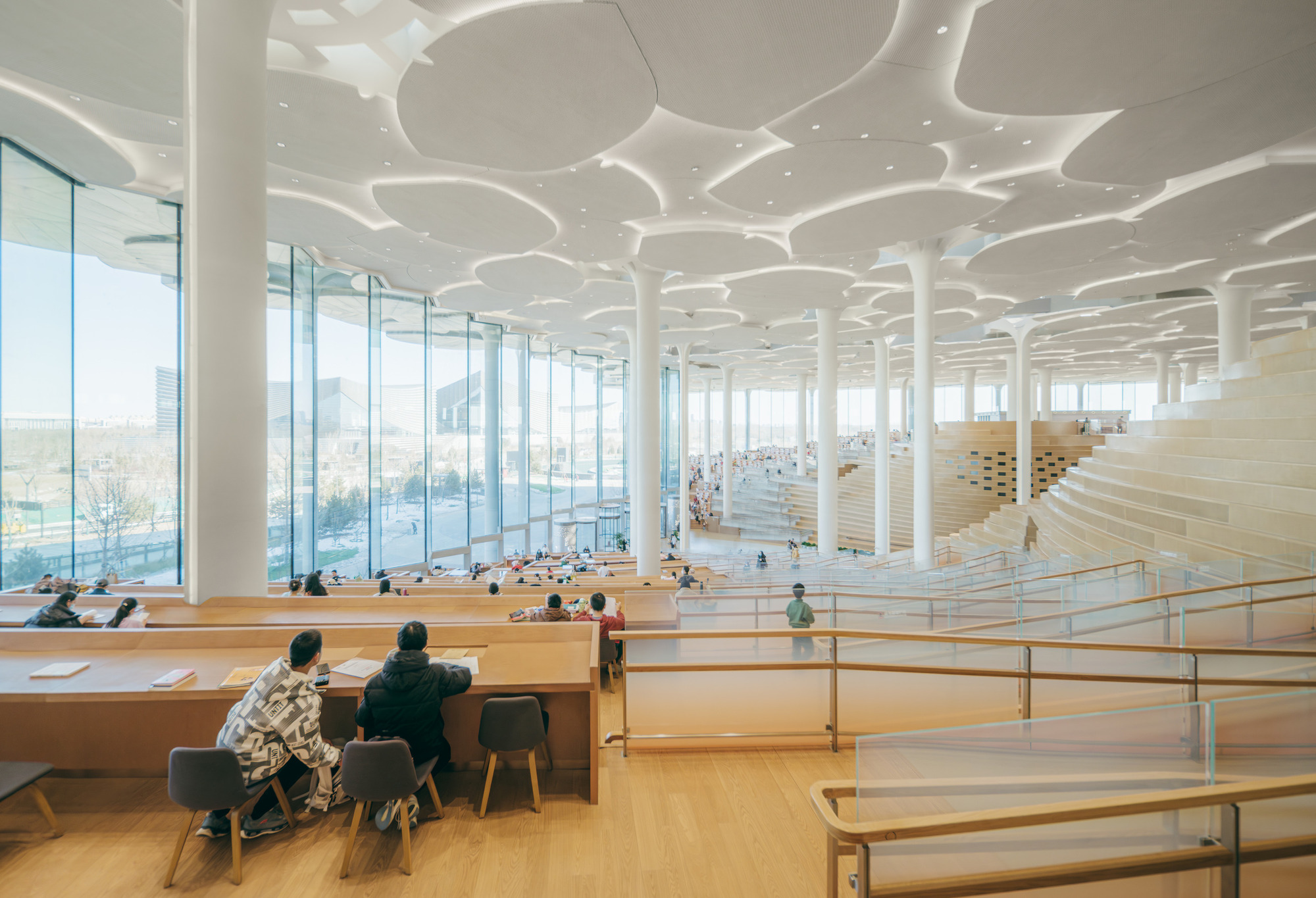Gallery of Beijing Sub-Center Library / Snøhetta - 13