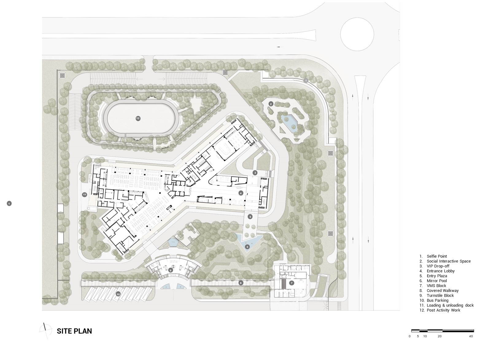 Gallery of Infosys Campus / Morphogenesis - 21
