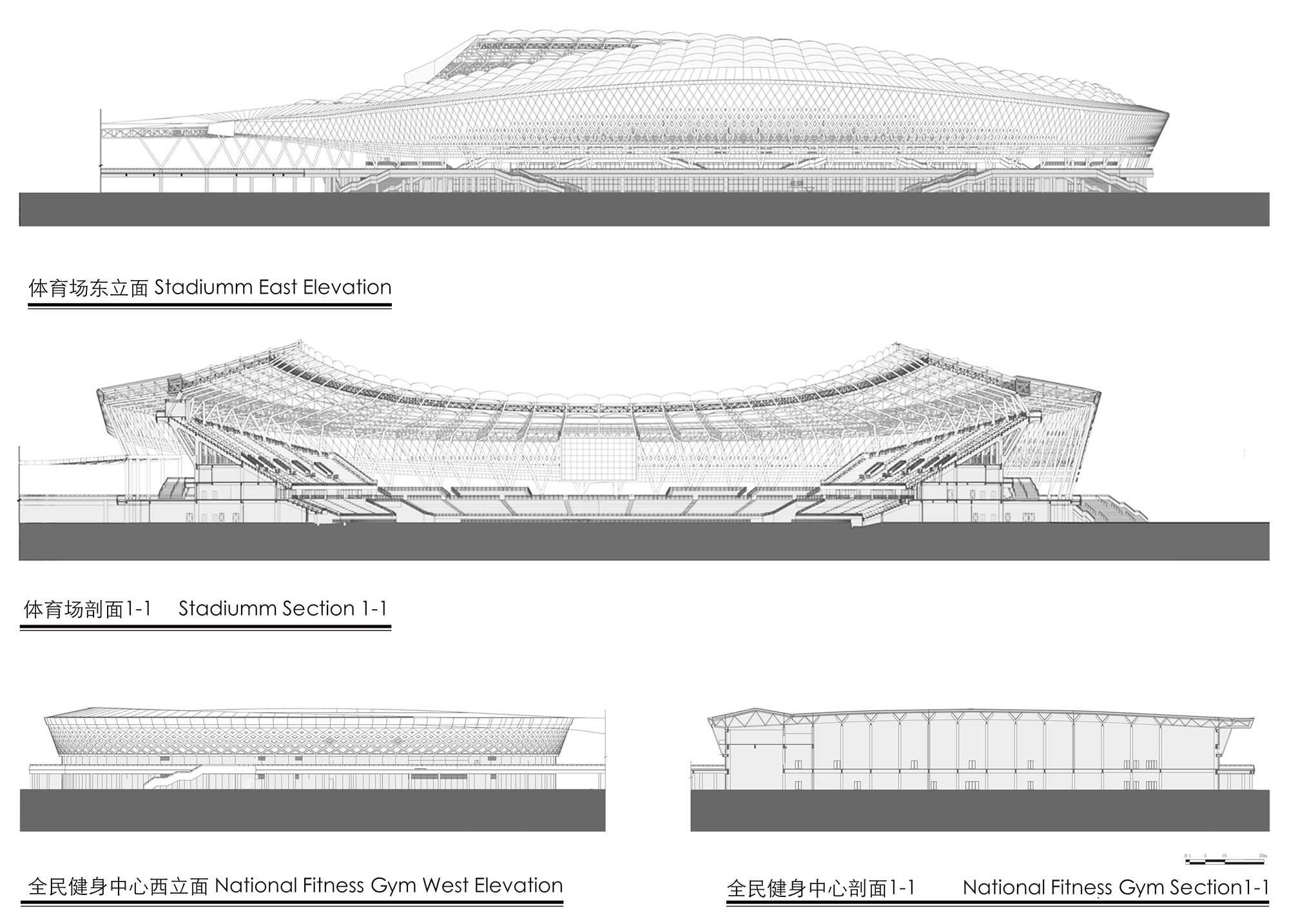 Gallery of Xiangyang National Sports Center / CSADI - 16