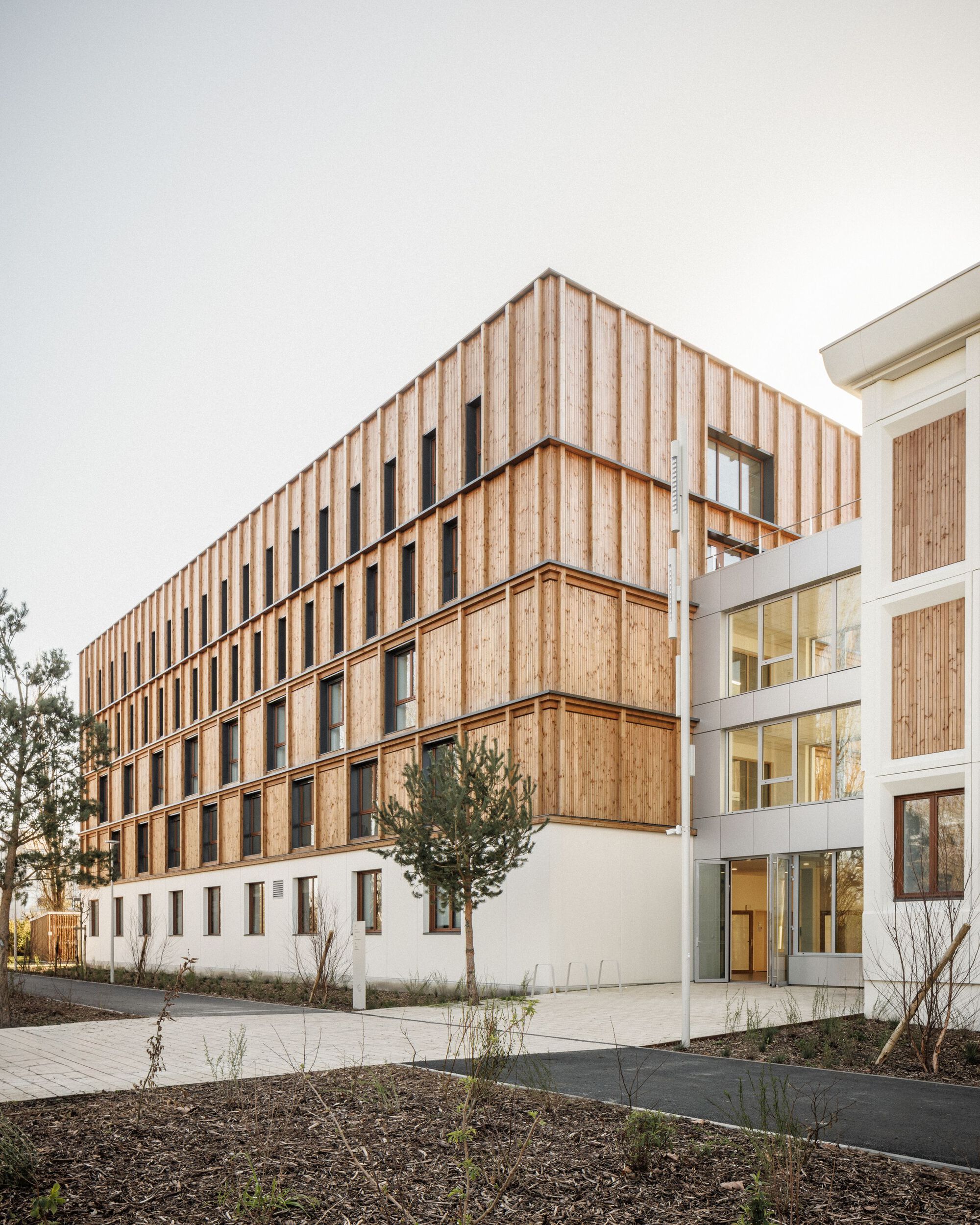 Gallery of Training Center Residence and Workshops for Apprentices ...