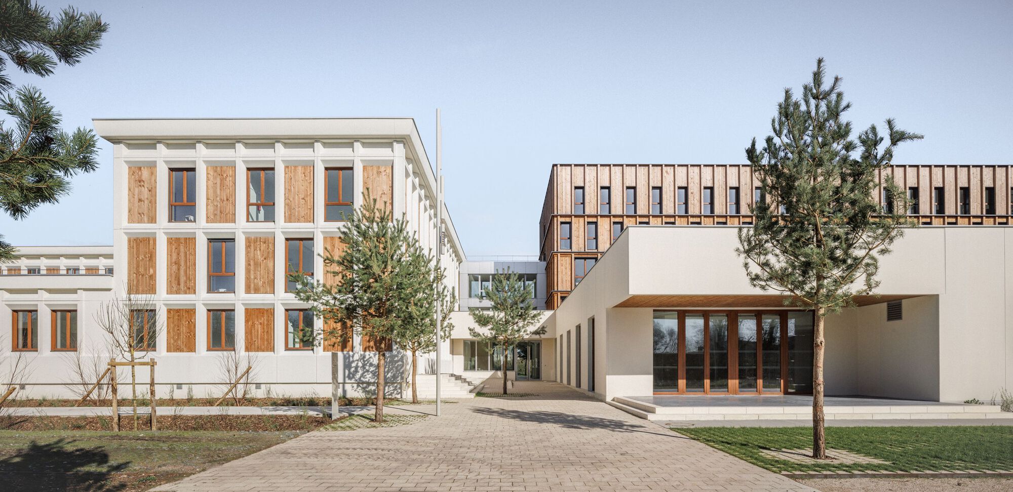 Gallery of Training Center Residence and Workshops for Apprentices ...