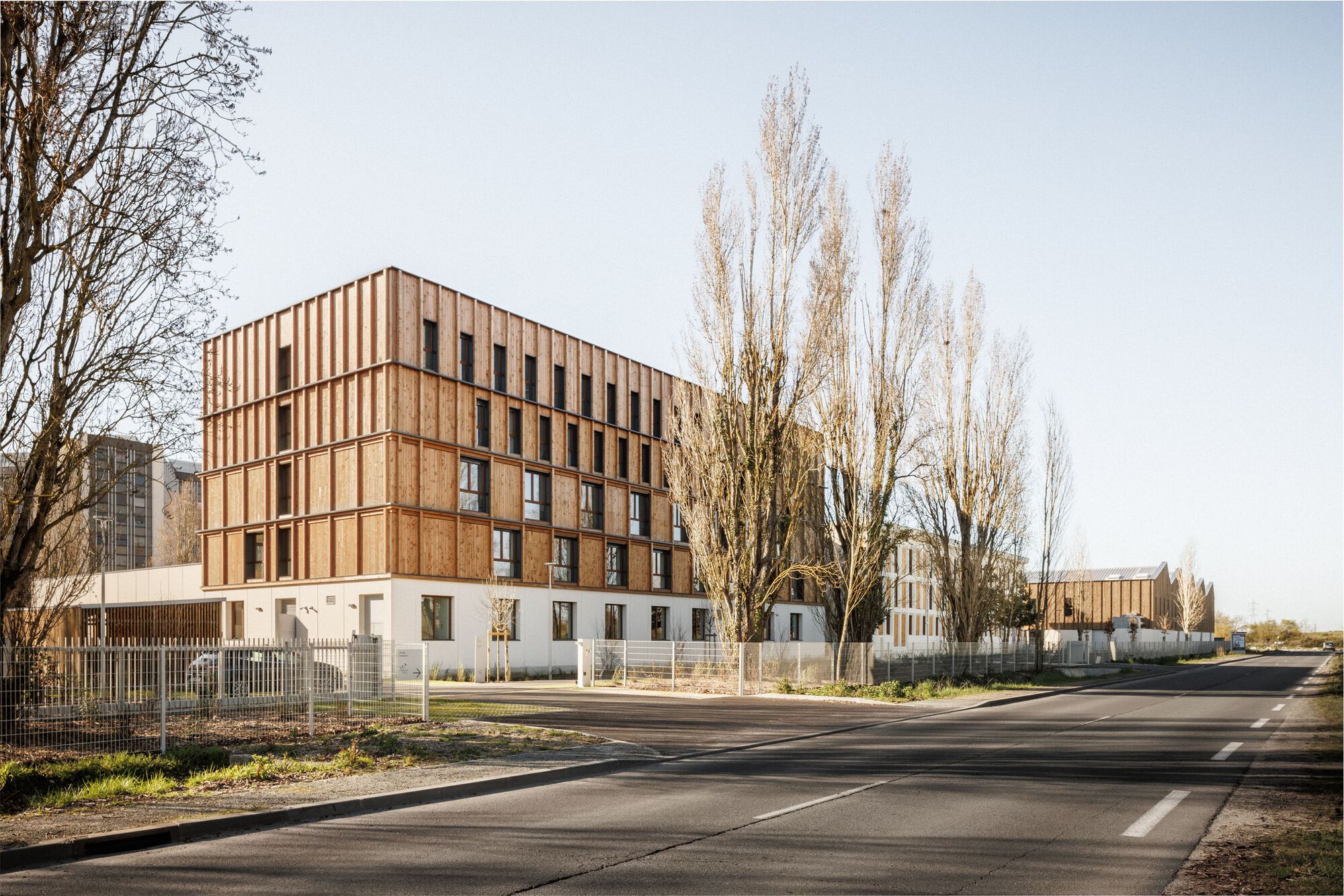 Gallery of Training Center Residence and Workshops for Apprentices ...