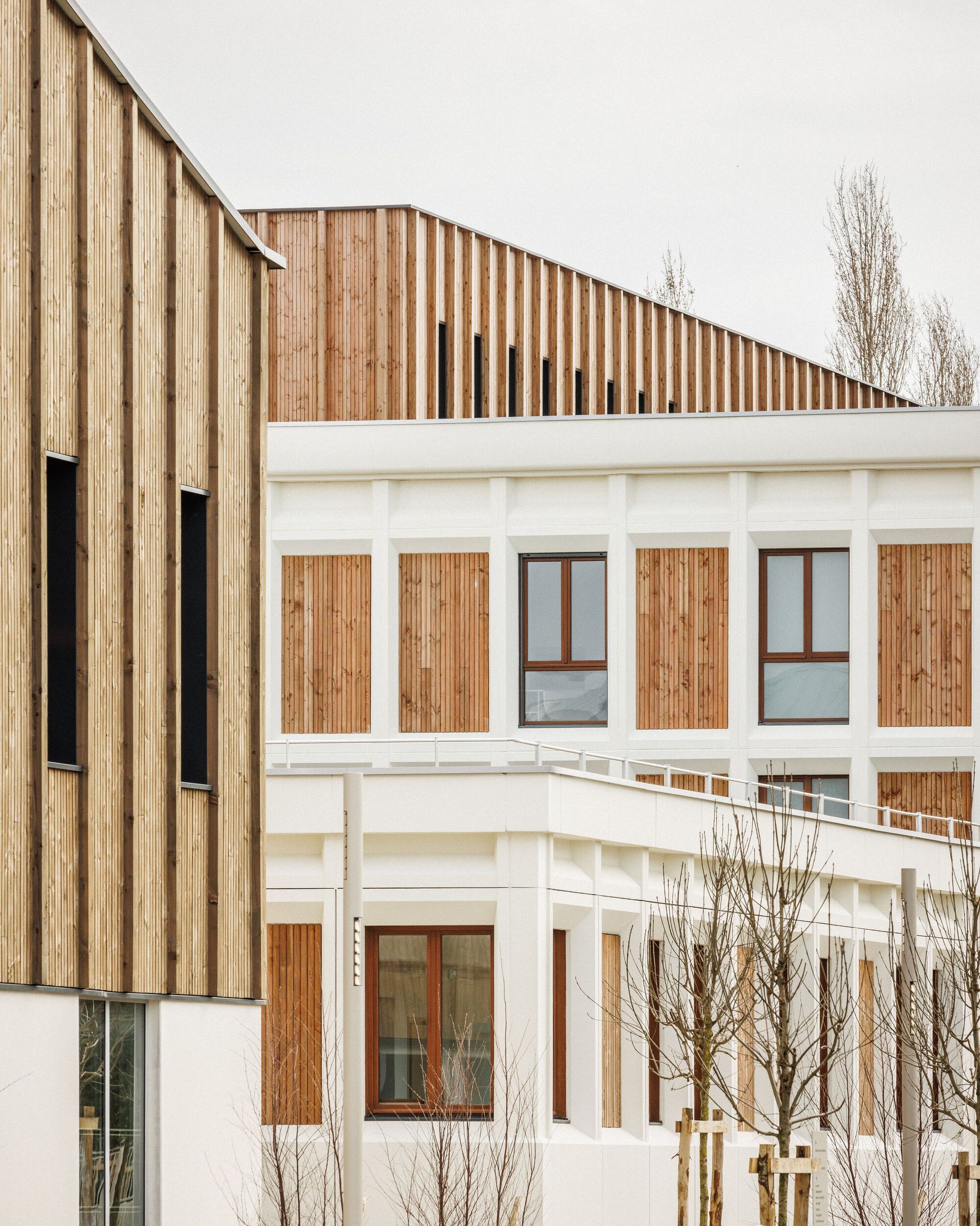 Gallery of Training Center Residence and Workshops for Apprentices ...