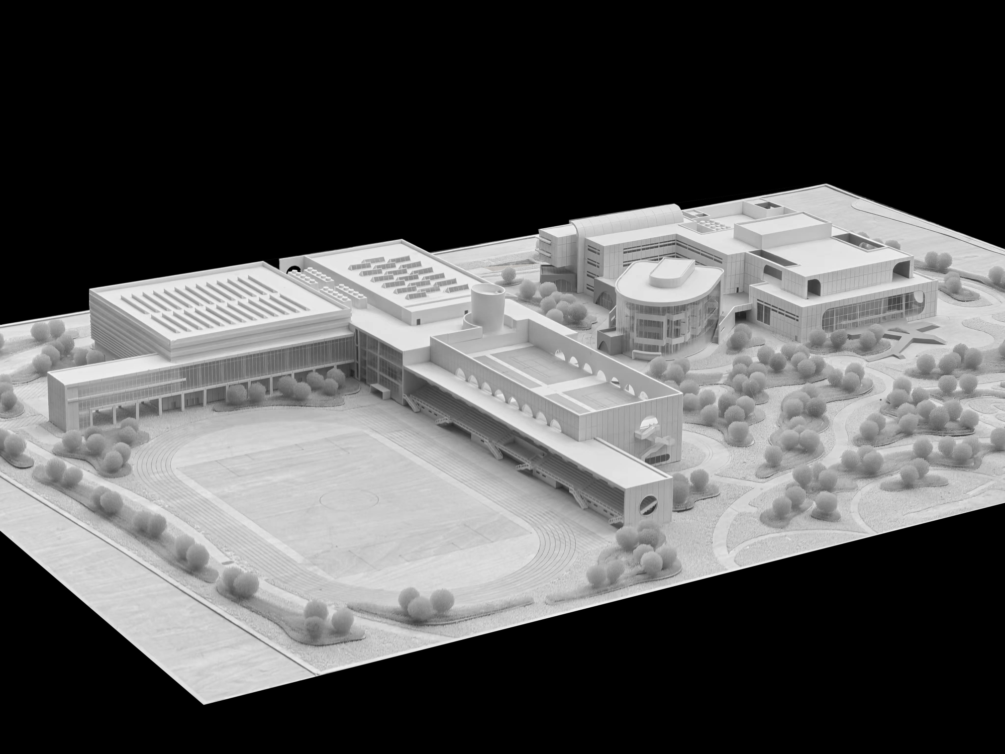 Gallery of Huilongguan Sports and Cultural Center / DAQI ARCHITECTS ...