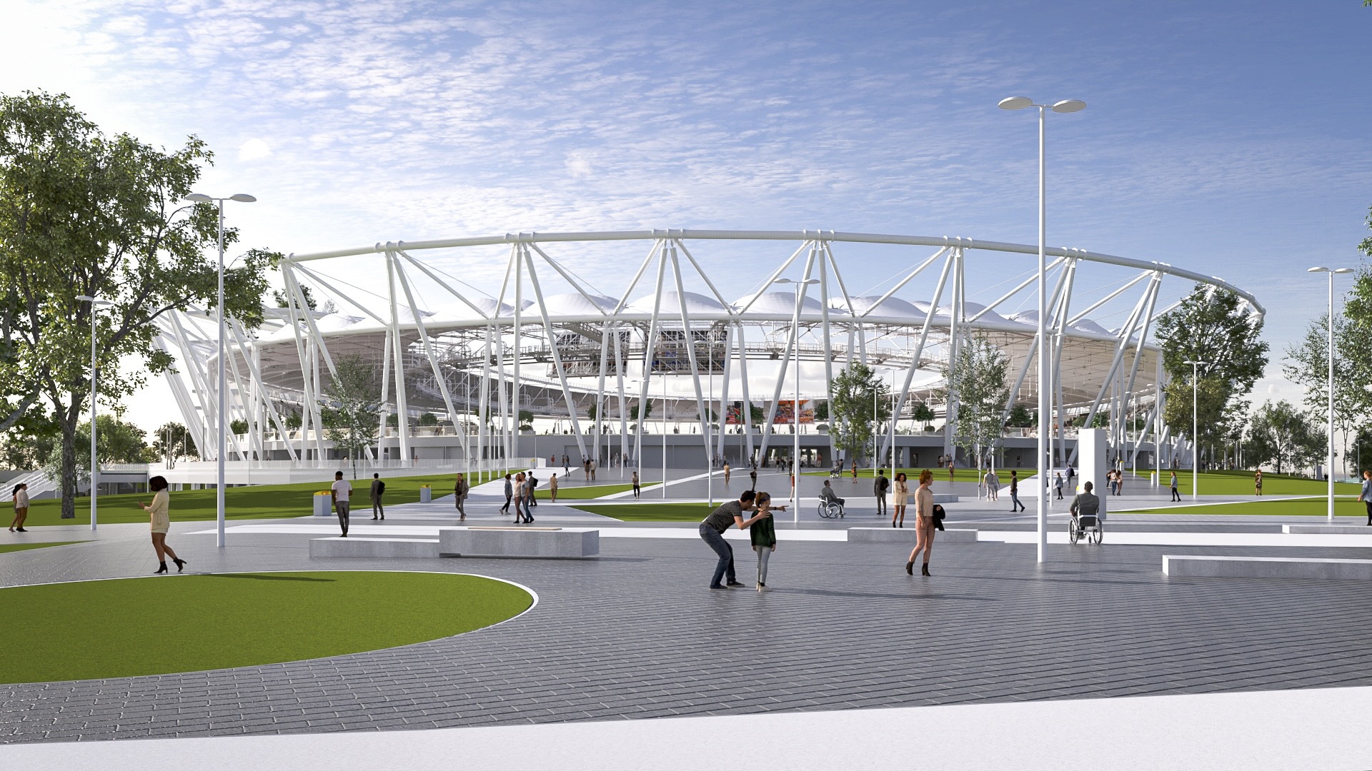 Gallery of National Athletics Stadium Hungary / NAPUR Architect - 49