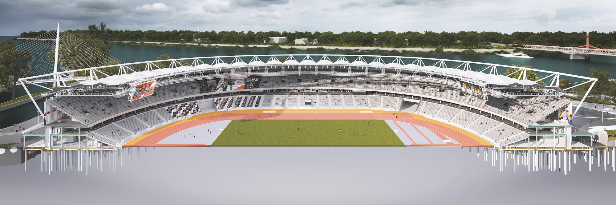 Gallery of National Athletics Stadium Hungary / NAPUR Architect - 41