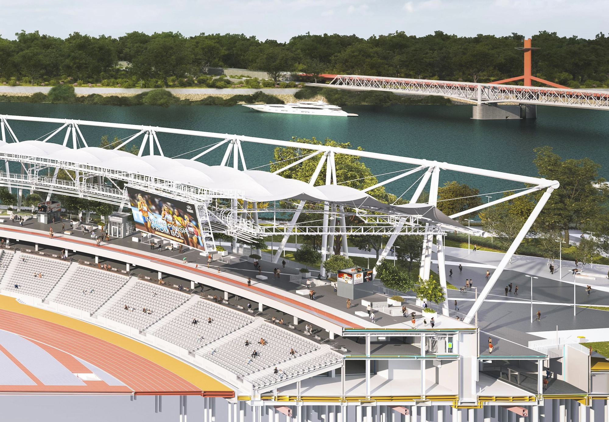 Gallery of National Athletics Stadium Hungary / NAPUR Architect - 6