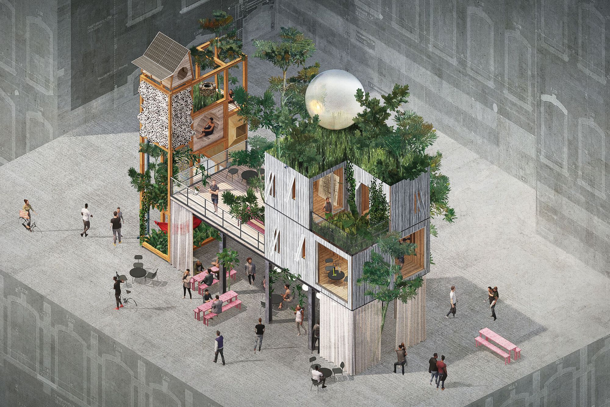 画廊 The Frankfurt Prototype / Barkow Leibinger + Städelschule ...