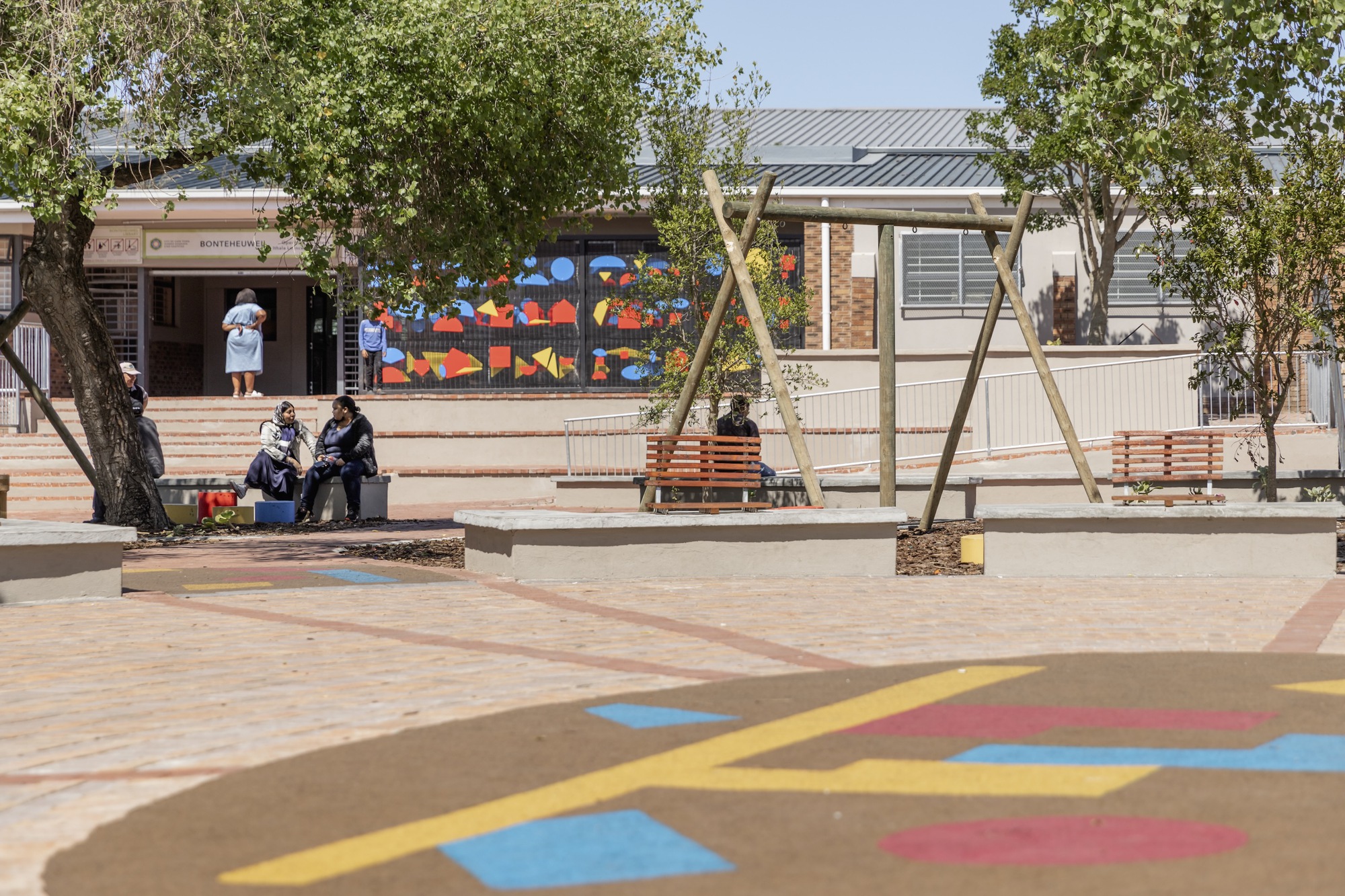 Gallery of Present Shapes, Bonteheuwel Freedom Square Landscape Art ...