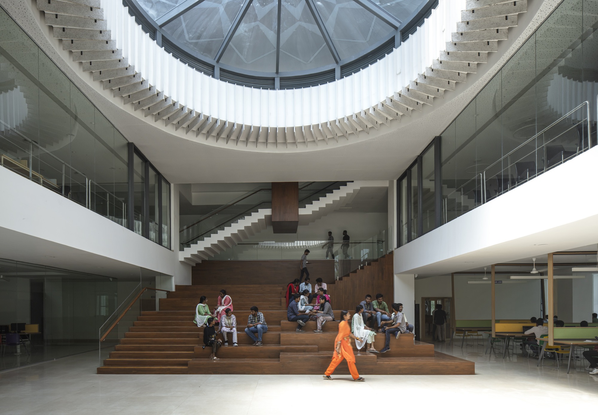 Gallery of Sona University Centre & Library Block / IMK Architects - 19