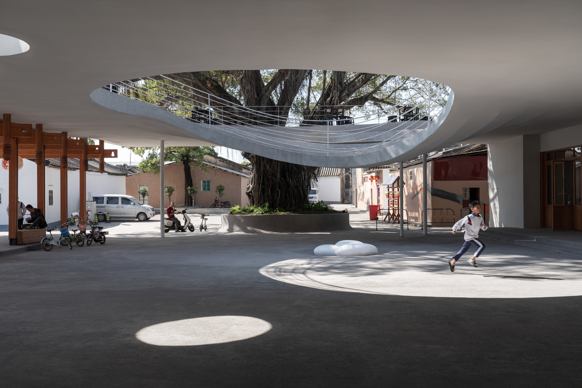 Galería de Sala de Estar de la Aldea Dawu / Not A Studio - 18