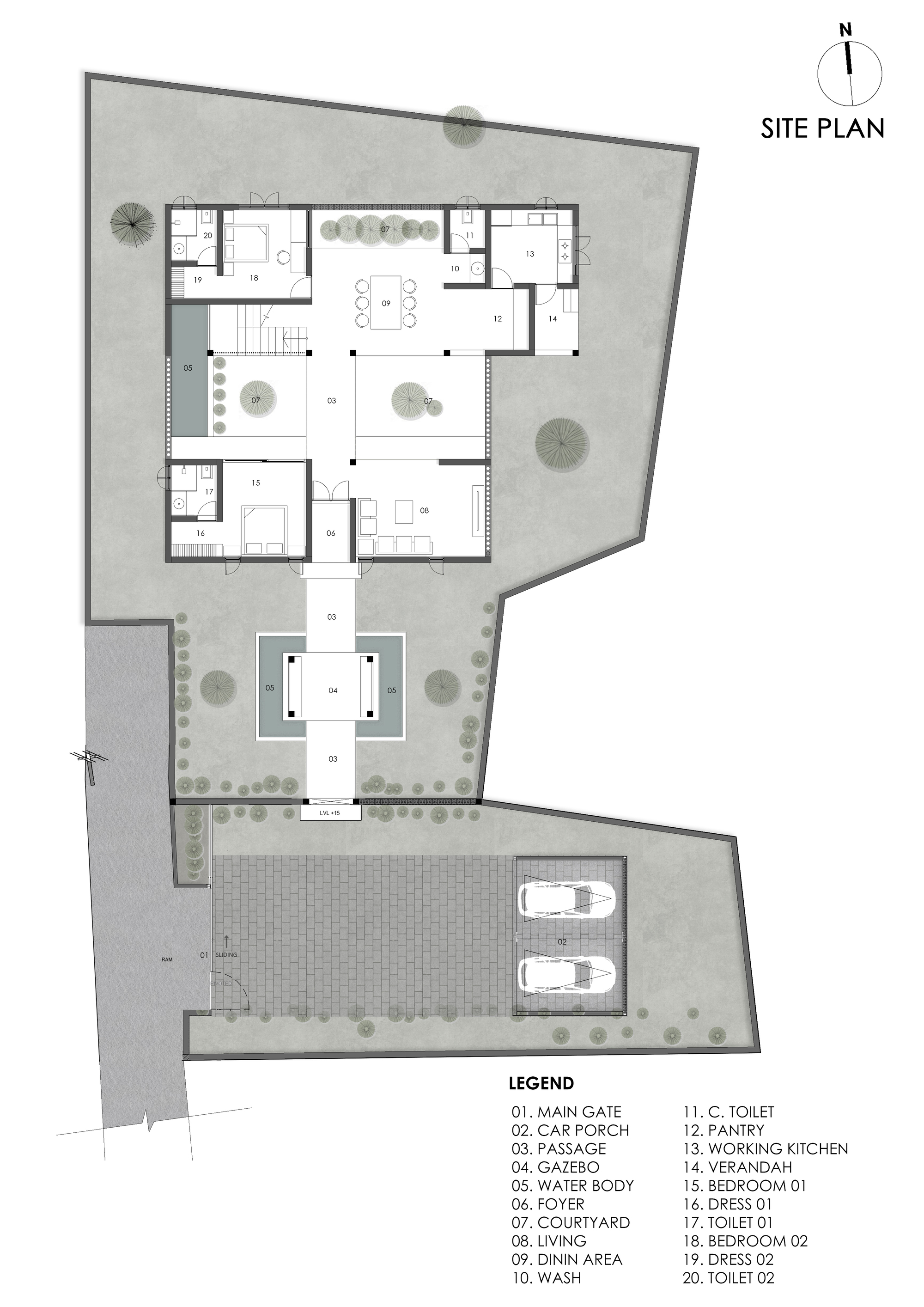 Gallery of Nadumuttam House / i2a Architects Studio - 17
