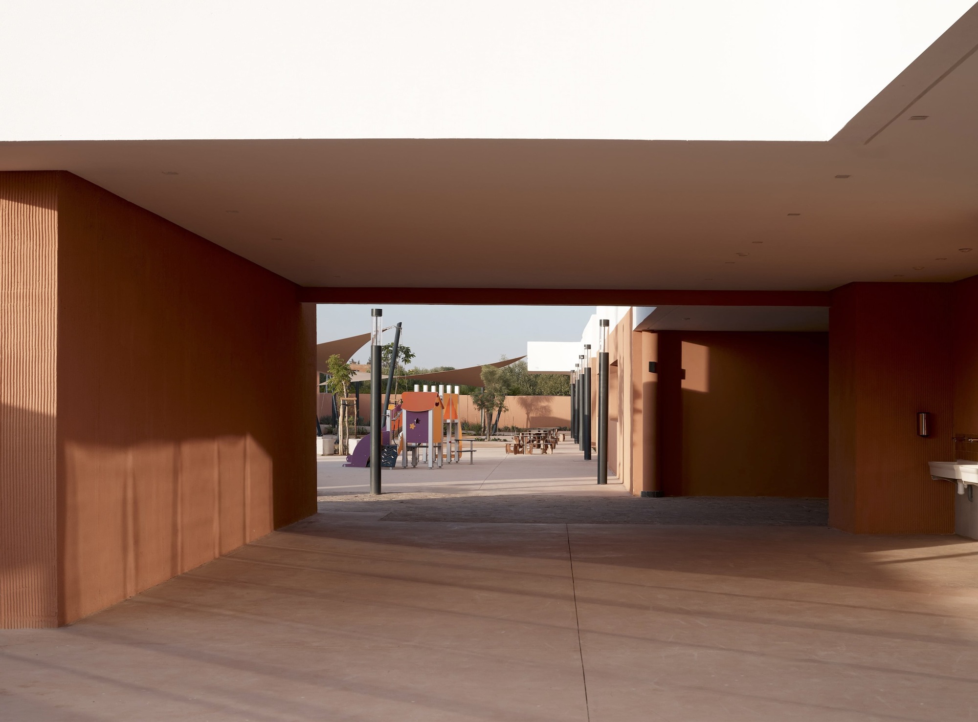 Gallery of Jacques Majorelle School in Benguerir / ZArchitecture Studio ...