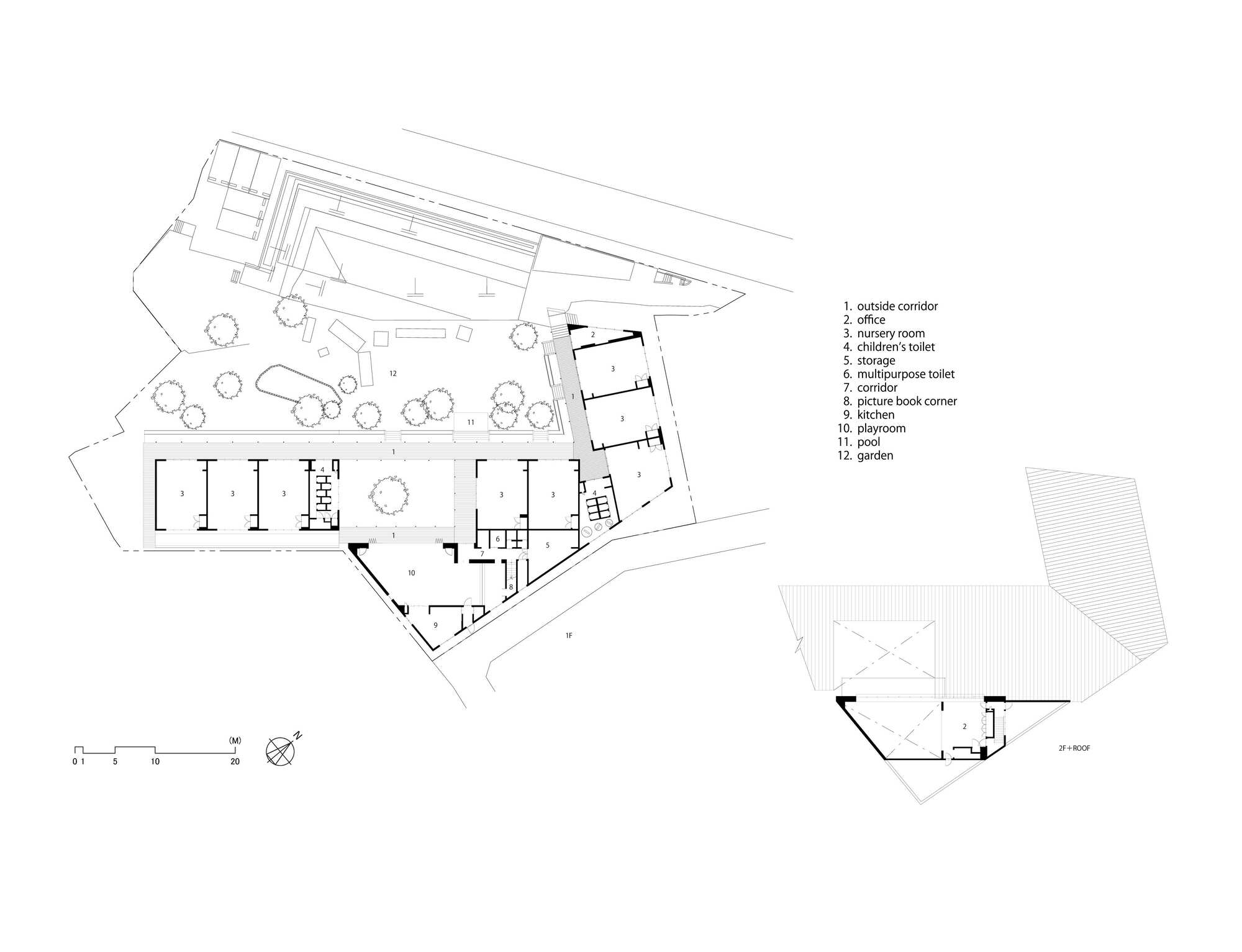 Galería de MJK jardín infantil / HIBINOSEKKEI + Youji no Shiro + Kids ...