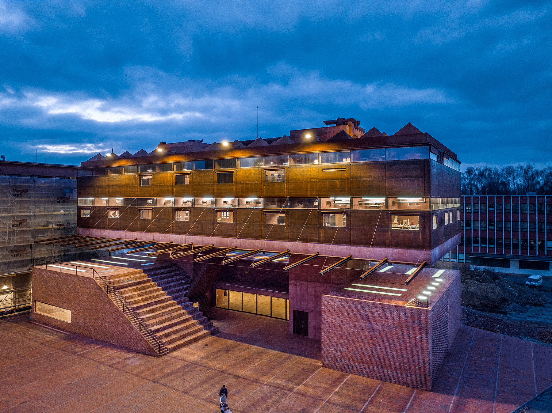 Gallery of GAMPA and Sféra with Public Spaces of Automatic Mills in ...