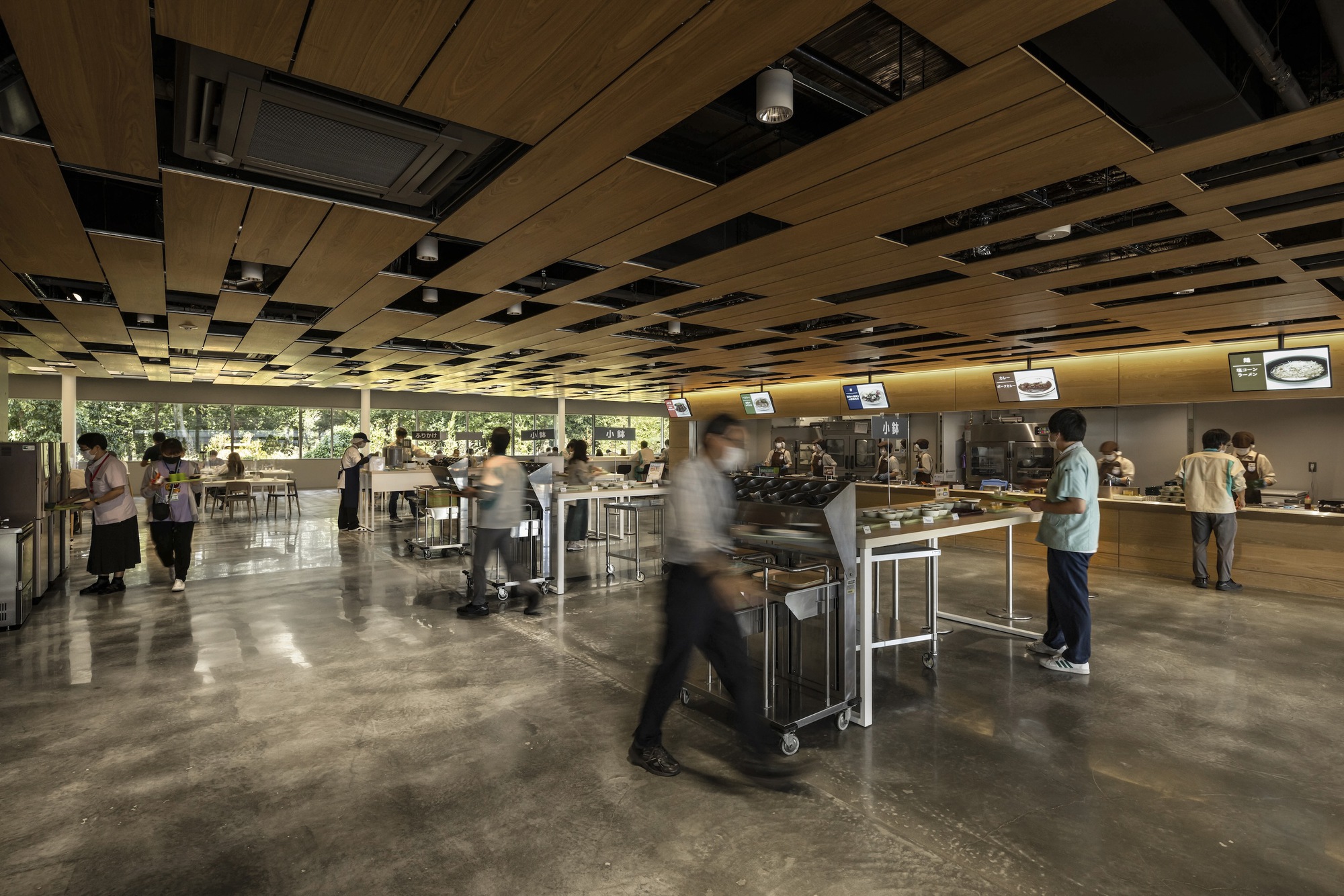 Gallery of Eisai Kawashima Industrial Park Cafeteria and Office ...