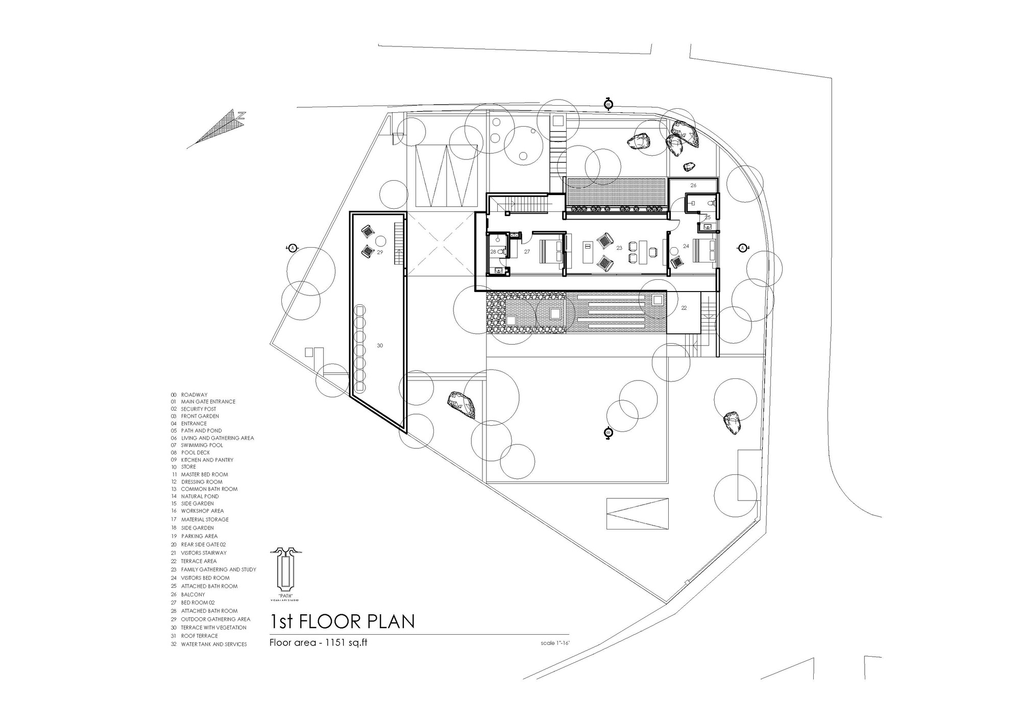 Galeria de Casa e Estúdio Path Art / Dishna Thilanka architects - 21