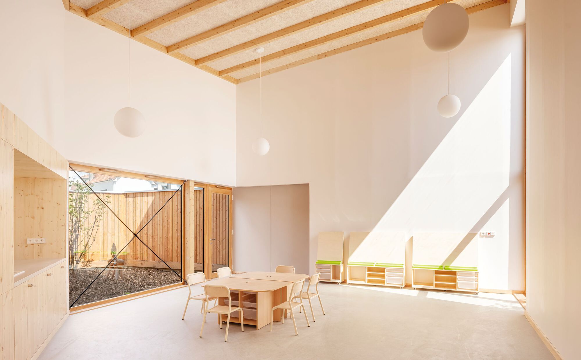 Gallery of Nursery School and Elsa Triolet Center / richter architectes ...