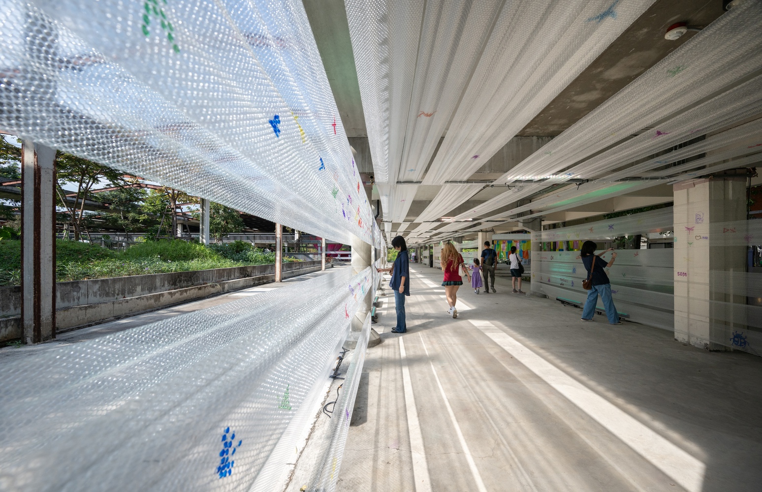 Gallery of Wonder Live Corridor Public Art / Sata Na Architect - 9