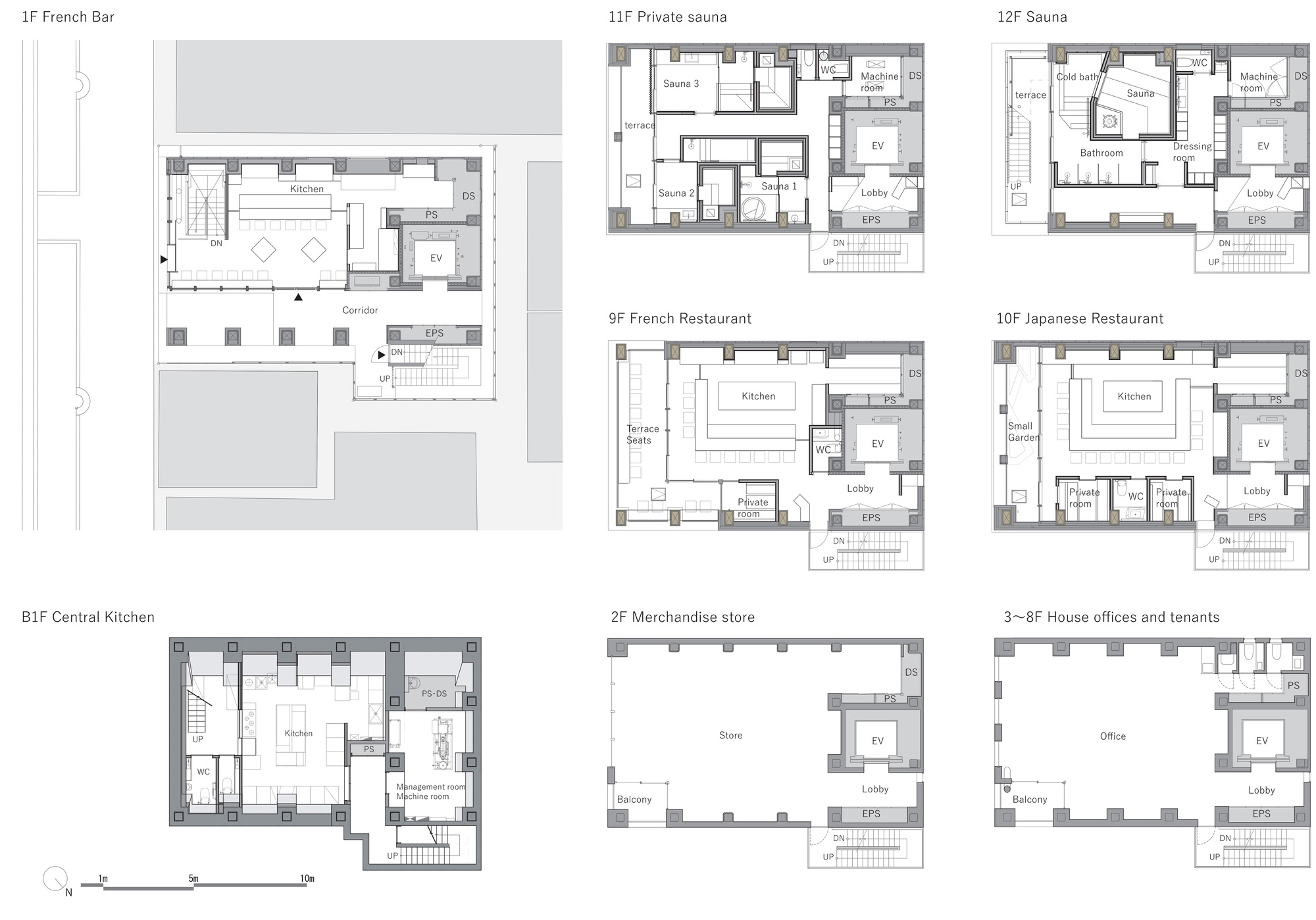 Gallery of Ginza Wooden Box - Ginza Takagi Building / Tetsuo Yamaji ...