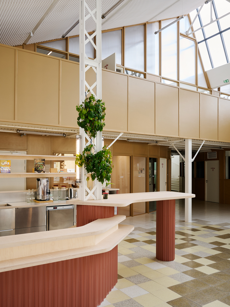 Gallery of Cooking School for Migrants of Renovation Industrial Hall ...