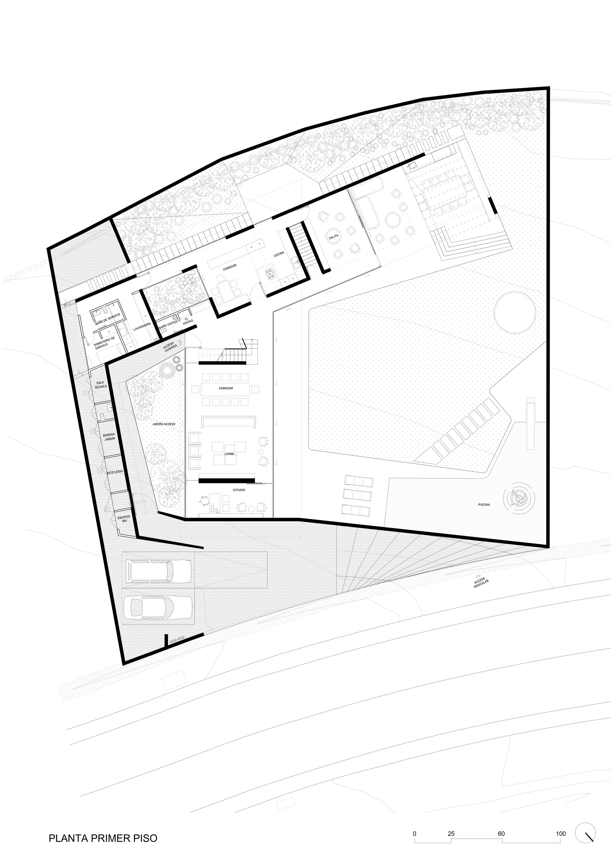 Galeria de Casa Rivas Struque / Mas Fernandez Arquitectos - 14