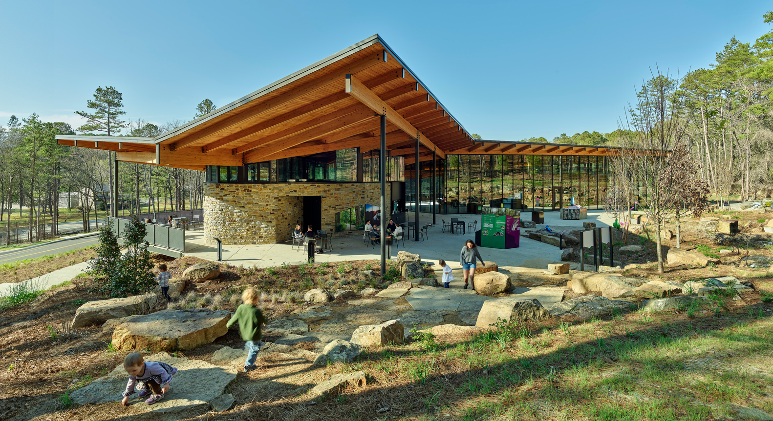 Gallery of Pinnacle Mountain State Park Visitor Center / Polk Stanley Wilcox Architects - 1