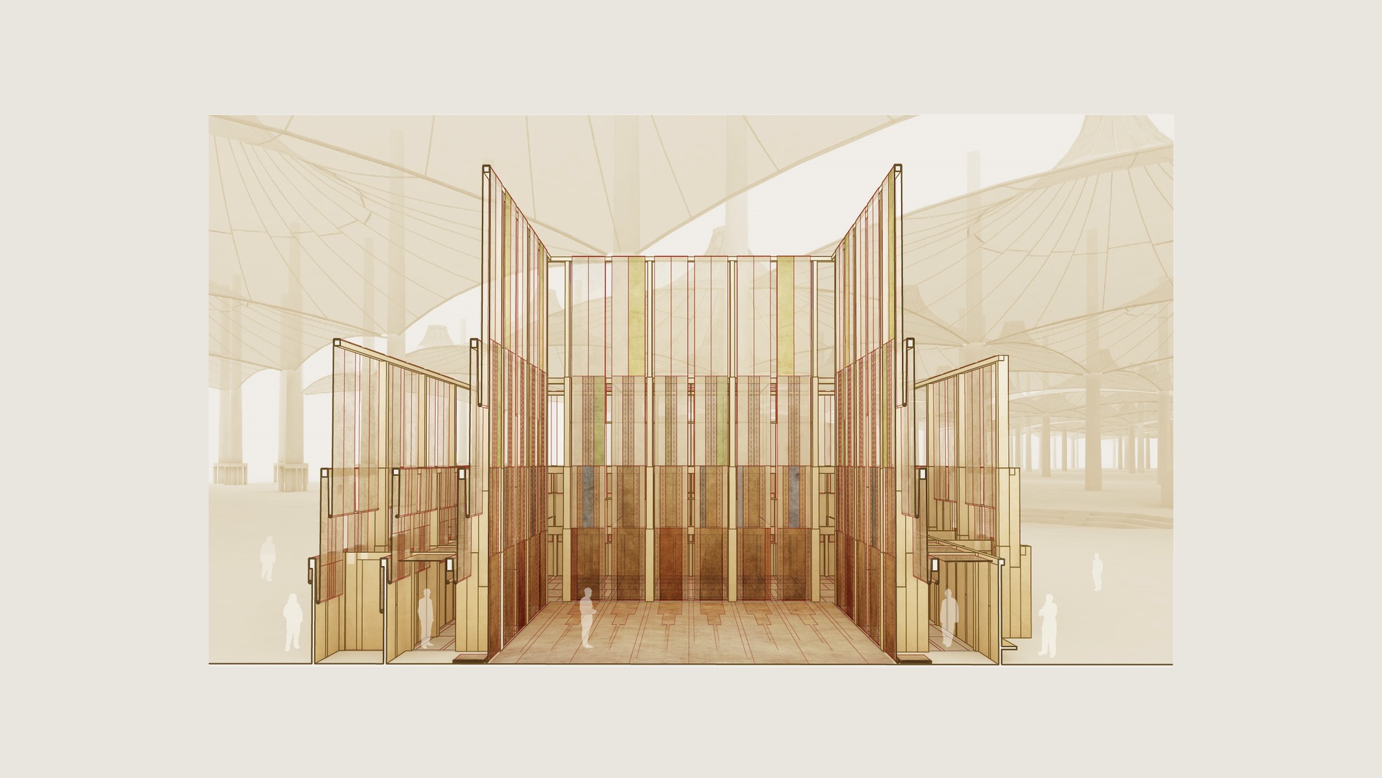 Gallery of AlMusalla at the Islamic Arts Biennale / East Architecture ...