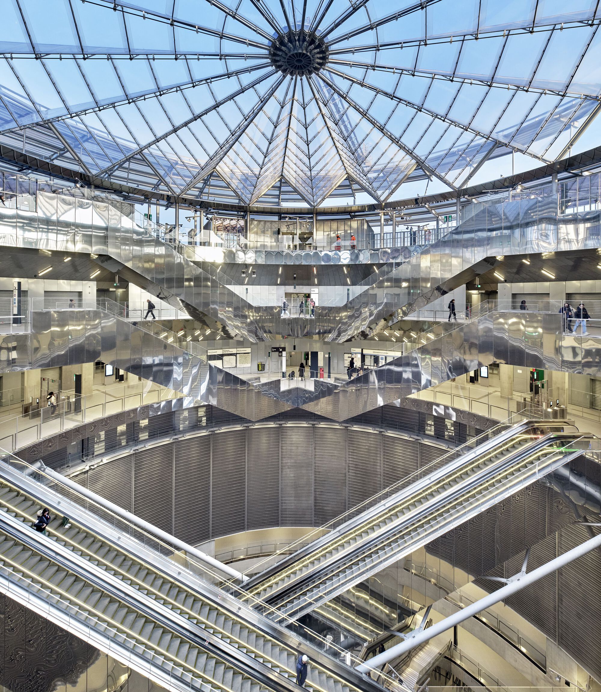 Gallery of Villejuif Gustave Roussy Station / Dominique Perrault ...