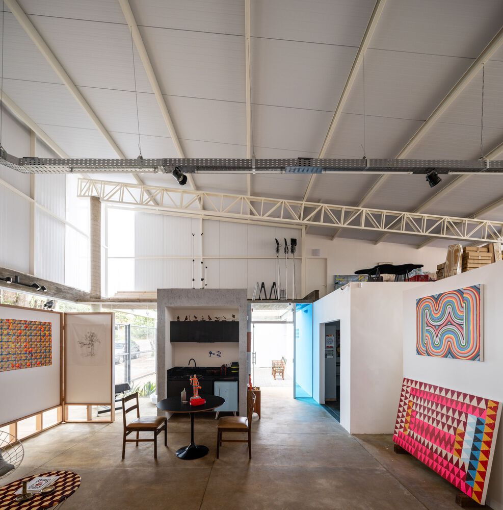 Gallery of Artist Studios and Creative Workspaces: 8 Latin American Projects that Blend Work ...