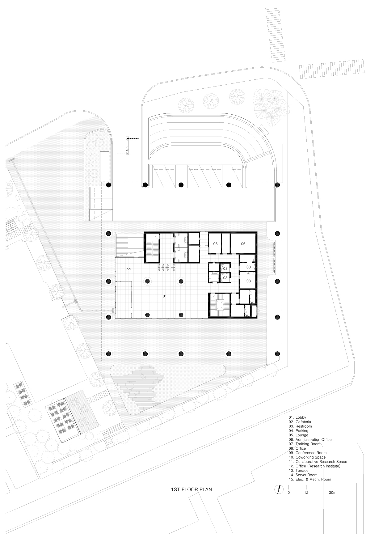 Gallery of Mega Floor (Seoul AI Hub) / stpmj - 21