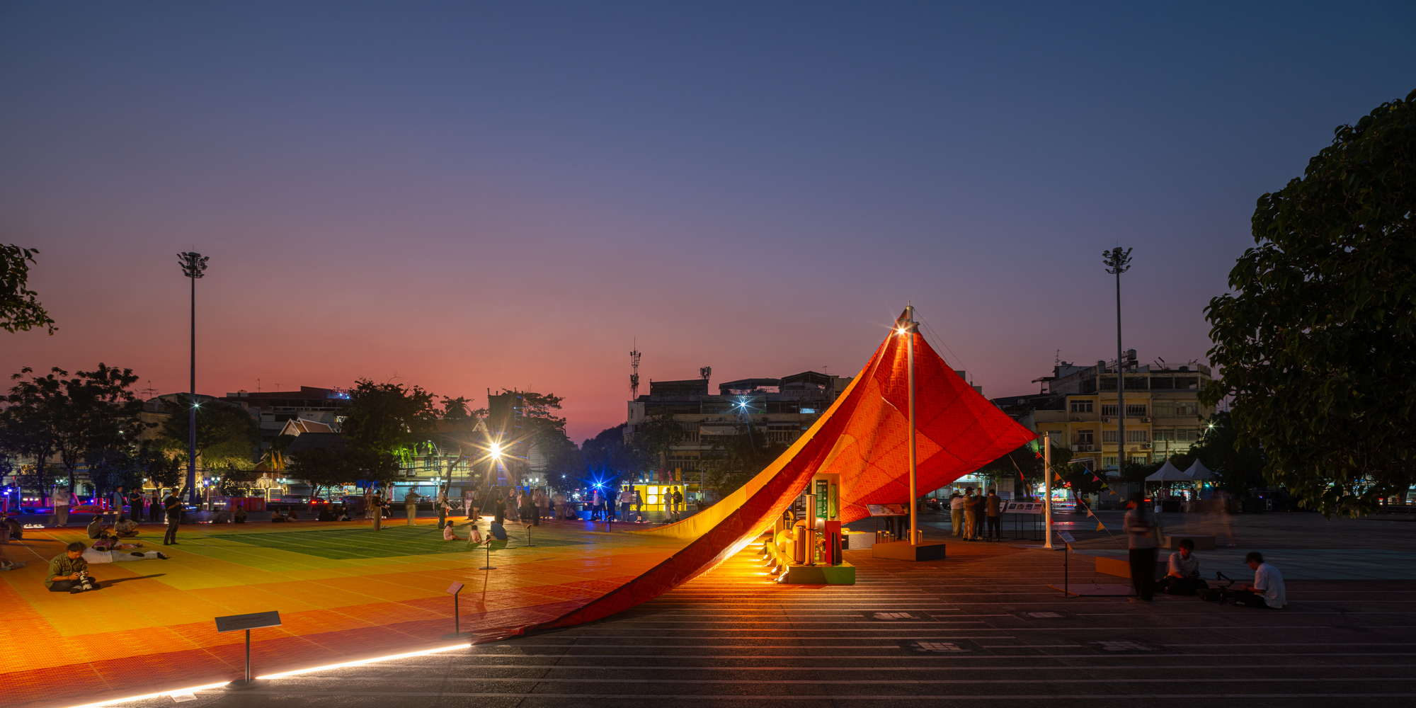 Gallery of Exploring MVRDV's Mega Mat: A Recycled Plastic Installation ...