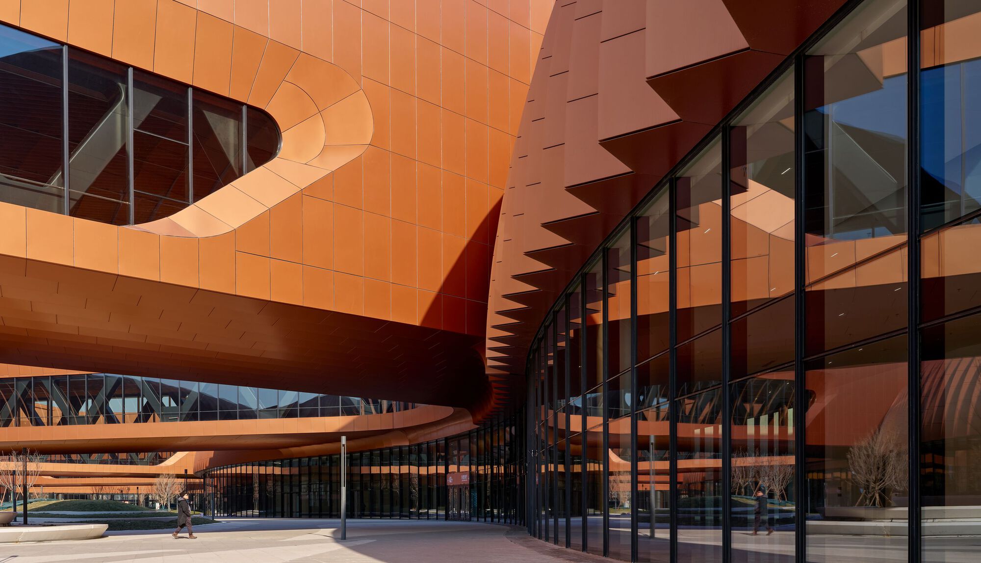 Gallery of Captial International Exhibition and Convention Center / Zaha Hadid Architects + BIAD ...