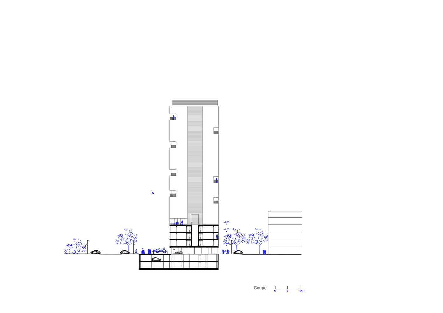 Gallery of 184 Social Housing Tower / MCBAD architecture&urban design - 22