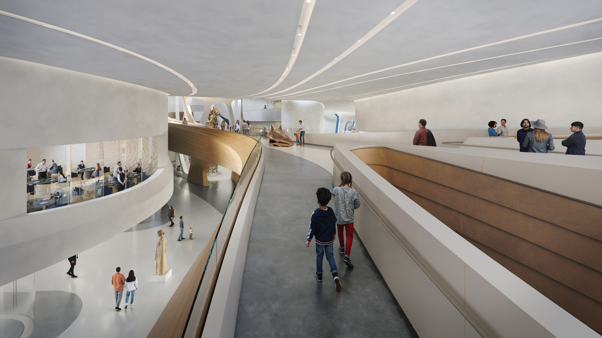 Gallery of Zaha Hadid Architects Begins Construction of the Center of ...