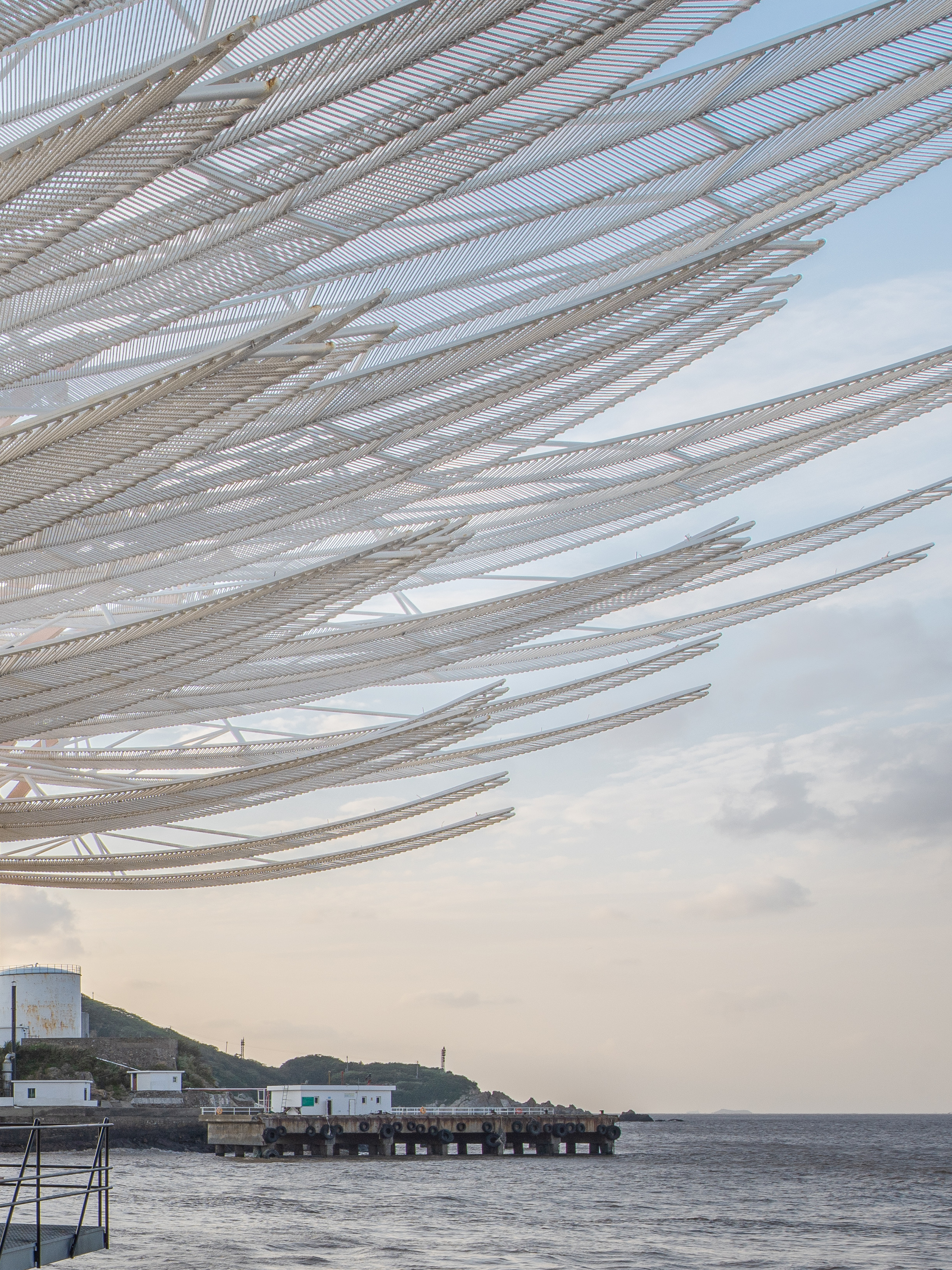 Gallery of Coastal Long Pavilion on Chaishan Island / GN Architects - 9