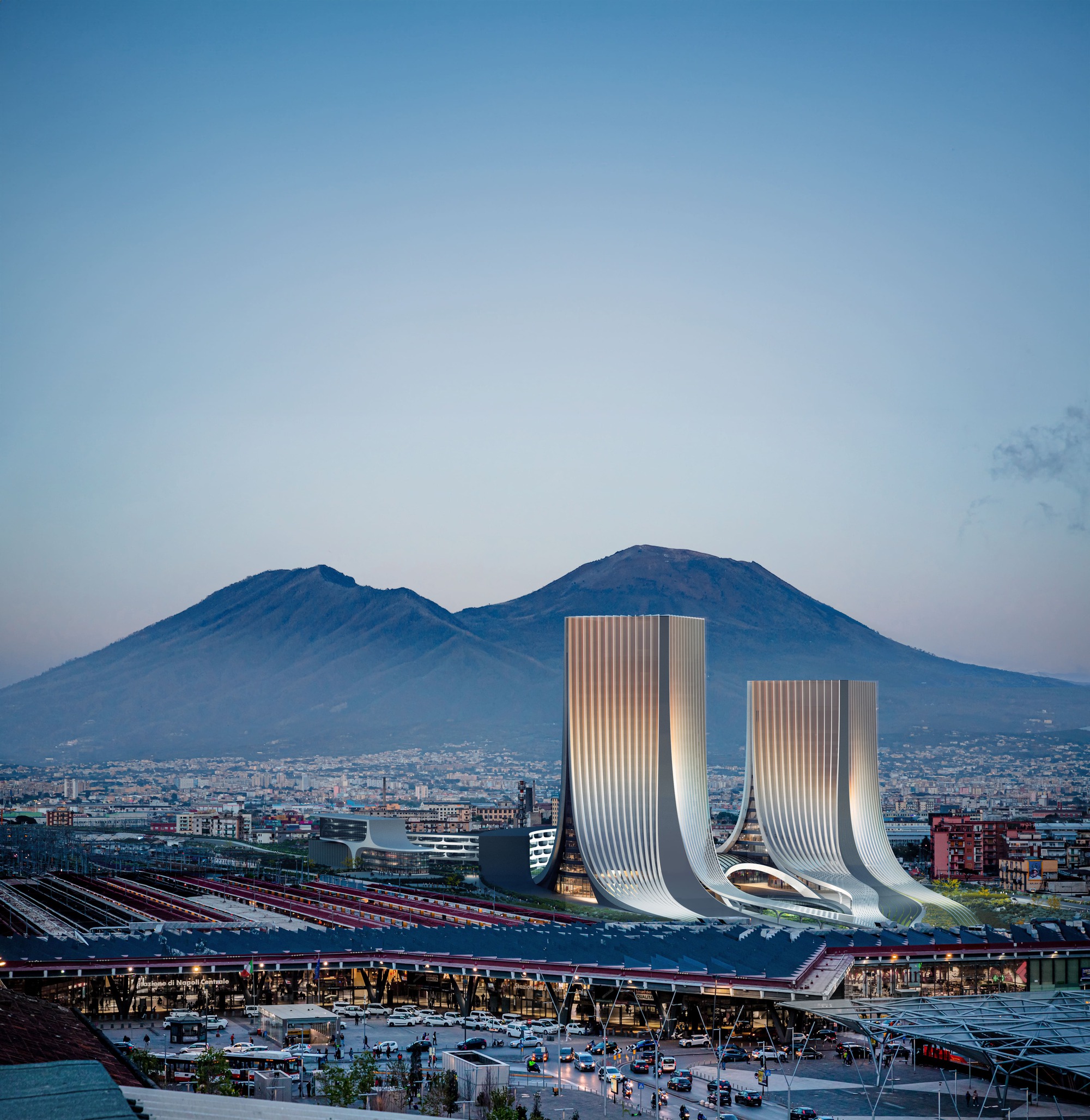 Gallery of Zaha Hadid Architects Unveils Napoli Porta Est Masterplan to ...