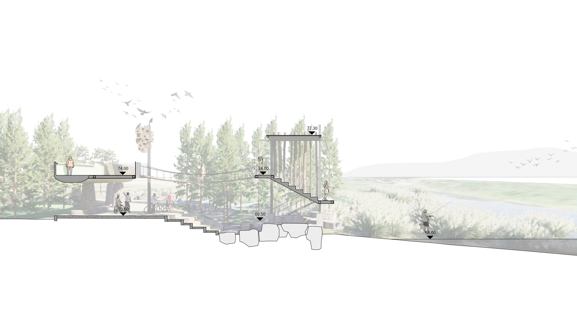 Gallery of Guitou Town Wetland Park / YXDesigners - 29