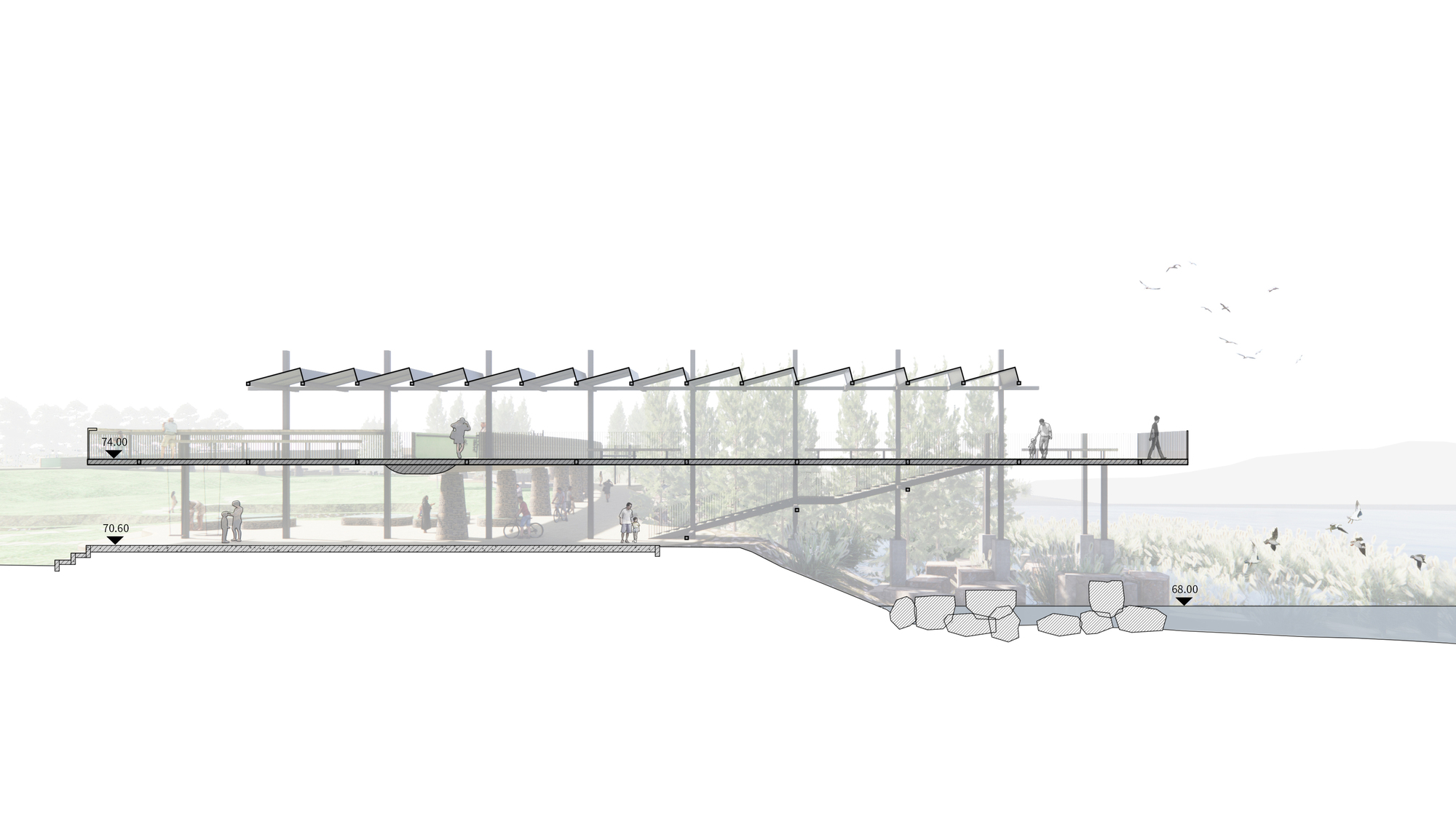 Gallery of Guitou Town Wetland Park / YXDesigners - 28