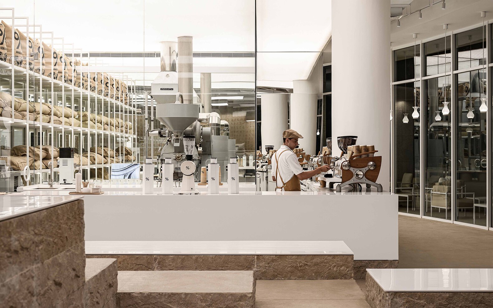 Gallery of % Arabica Egypt Cairo Roastery / no.10 NOMURA Co., Ltd. - 8