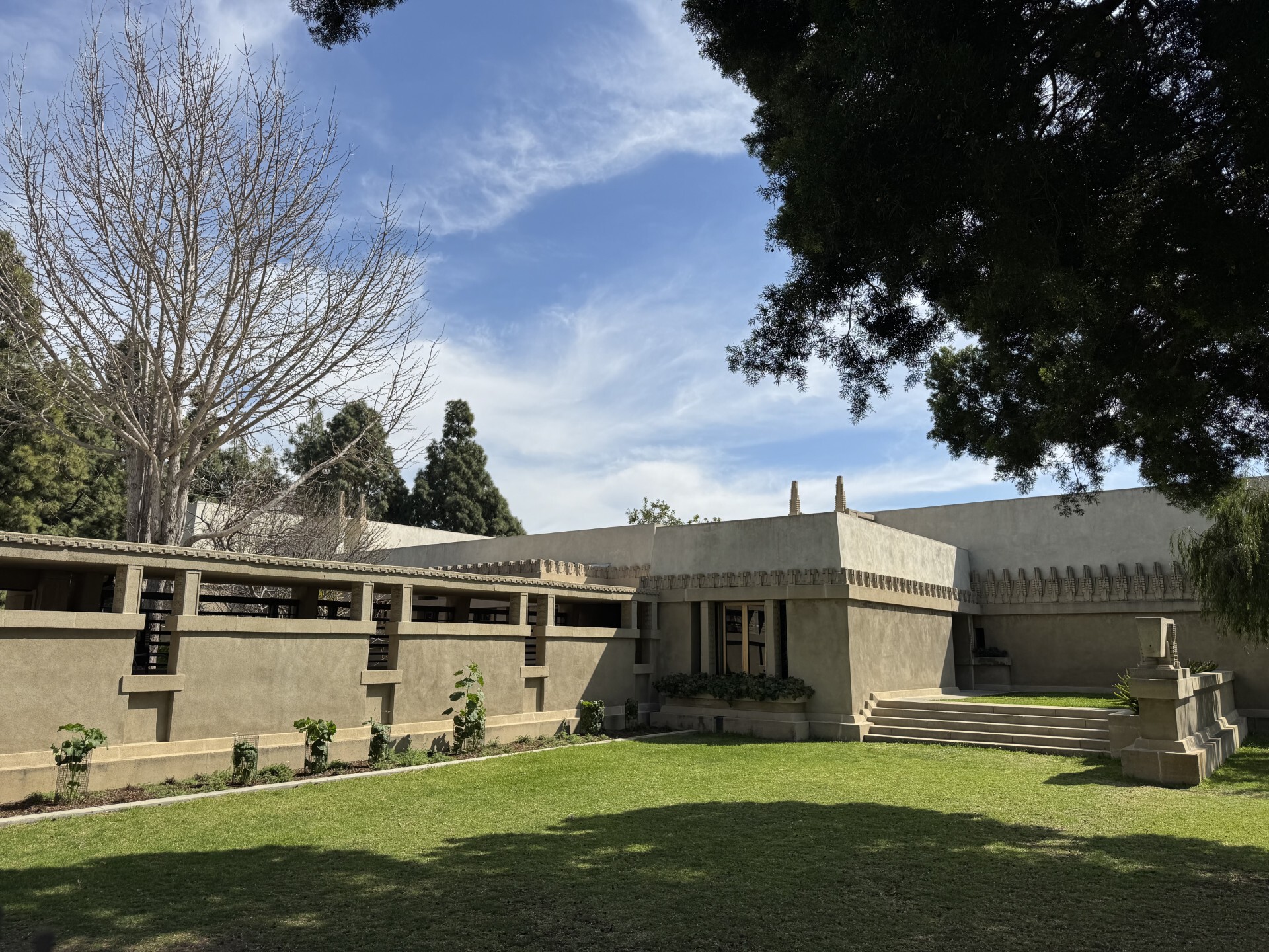 Gallery of Frank Lloyd Wright’s Mayan Revival Houses in Los Angeles ...