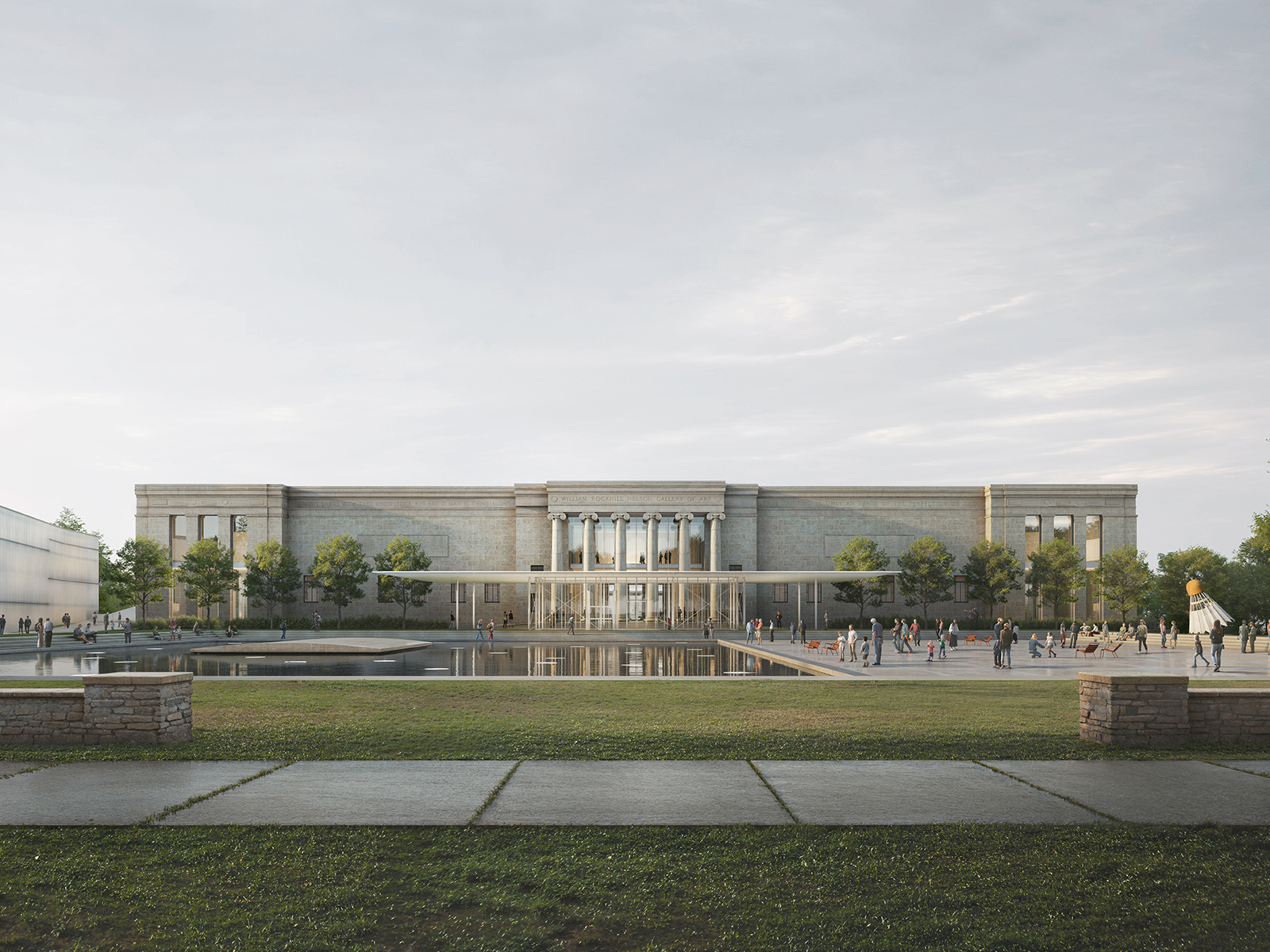 Gallery of Kengo Kuma and Studio Gang Among Shortlist for Nelson-Atkins ...